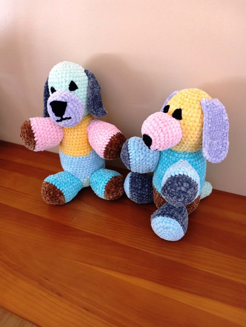 Patchwork Puppy - Domestic Animals Amigurumi - Crochet Arts by Gina ...