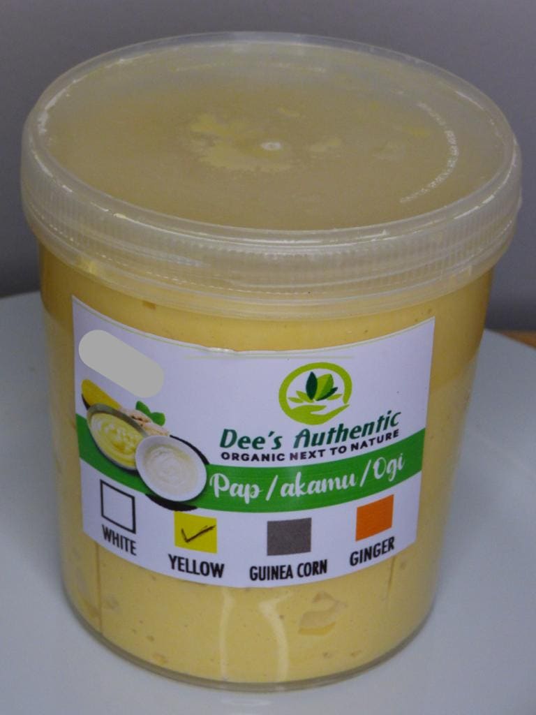 Yellow Pap - Dried agricultural products - The Market Girl - Foodstuff ...