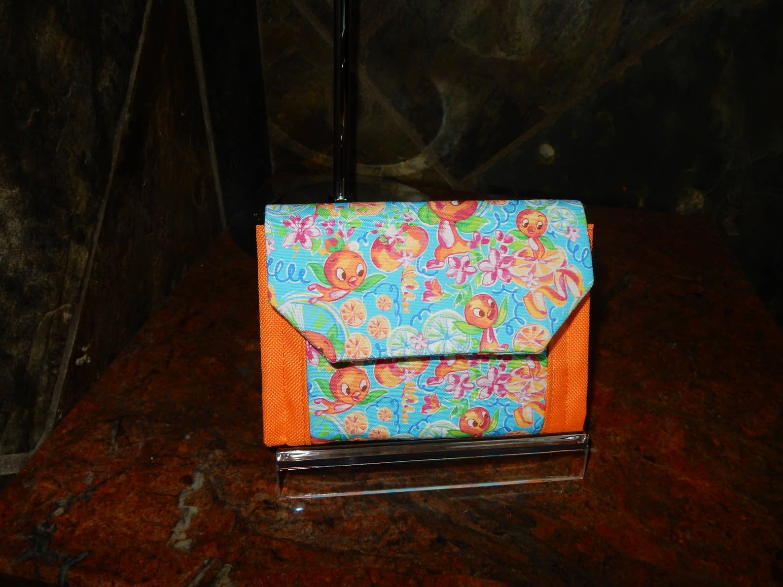 Wren Wallet - Orange Bird - Wallets - The Gifted House | Handcrafted ...