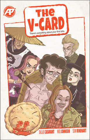 THE V-CARD - Comedy - Antarctic Press - Comic Book Publisher | San Antonio