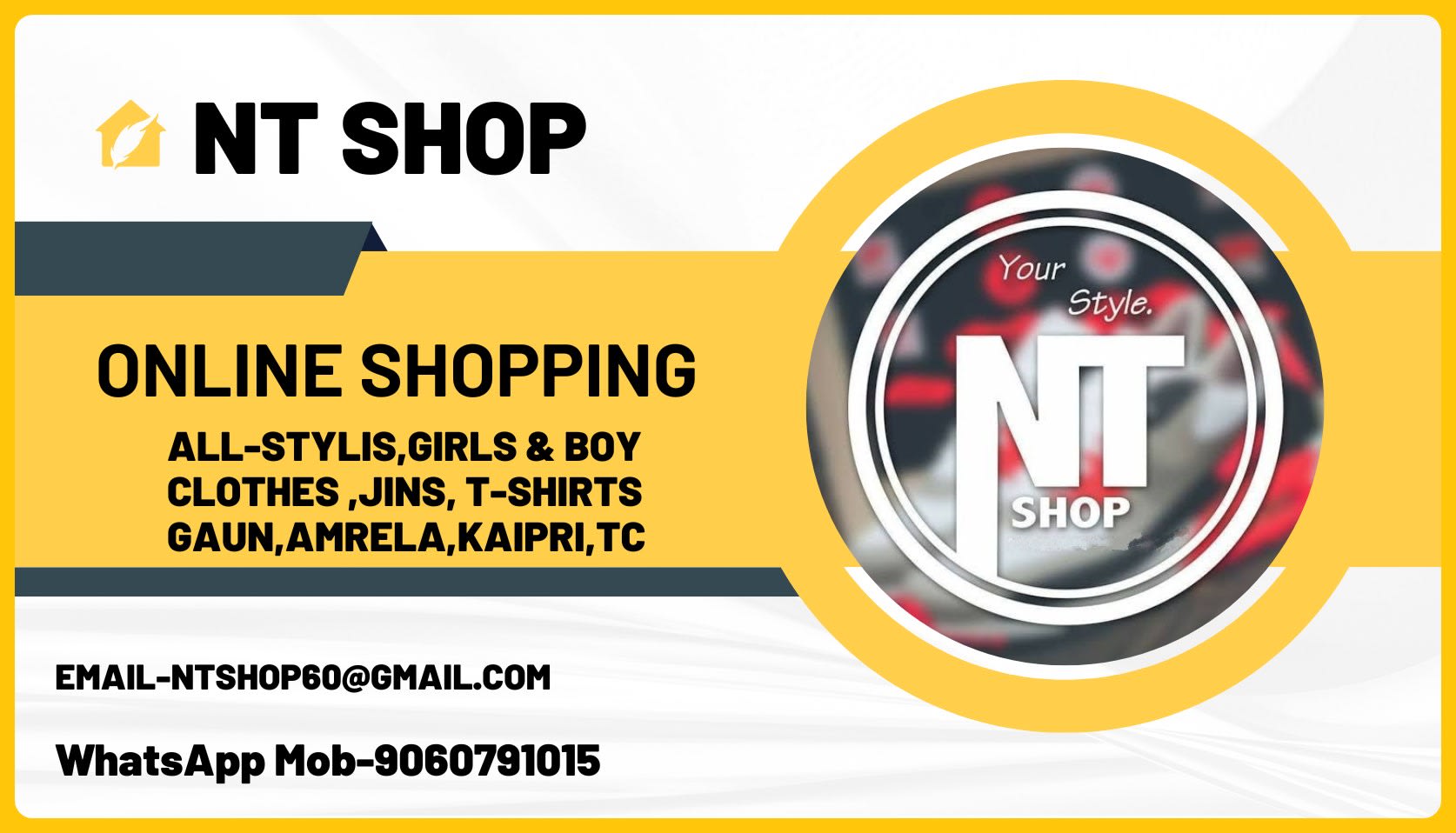 NT Shop - Clothing Store | Madhubani