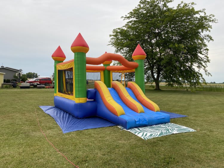 Happy Jump Bounce House - Inflatables for Rent - Sanchez Party Rental ...
