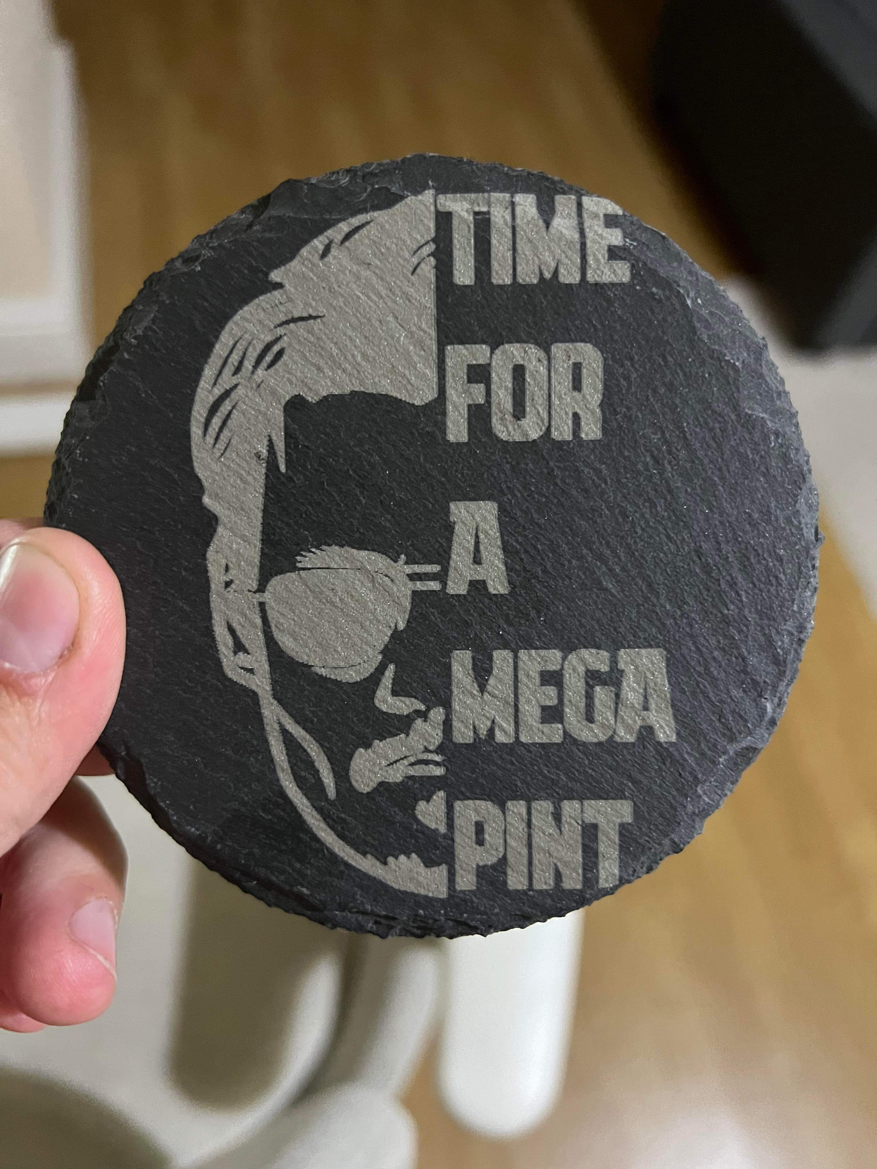 Slate/Rock Coaster - Coasters - Laser Engraving Studio | Dope Design ...