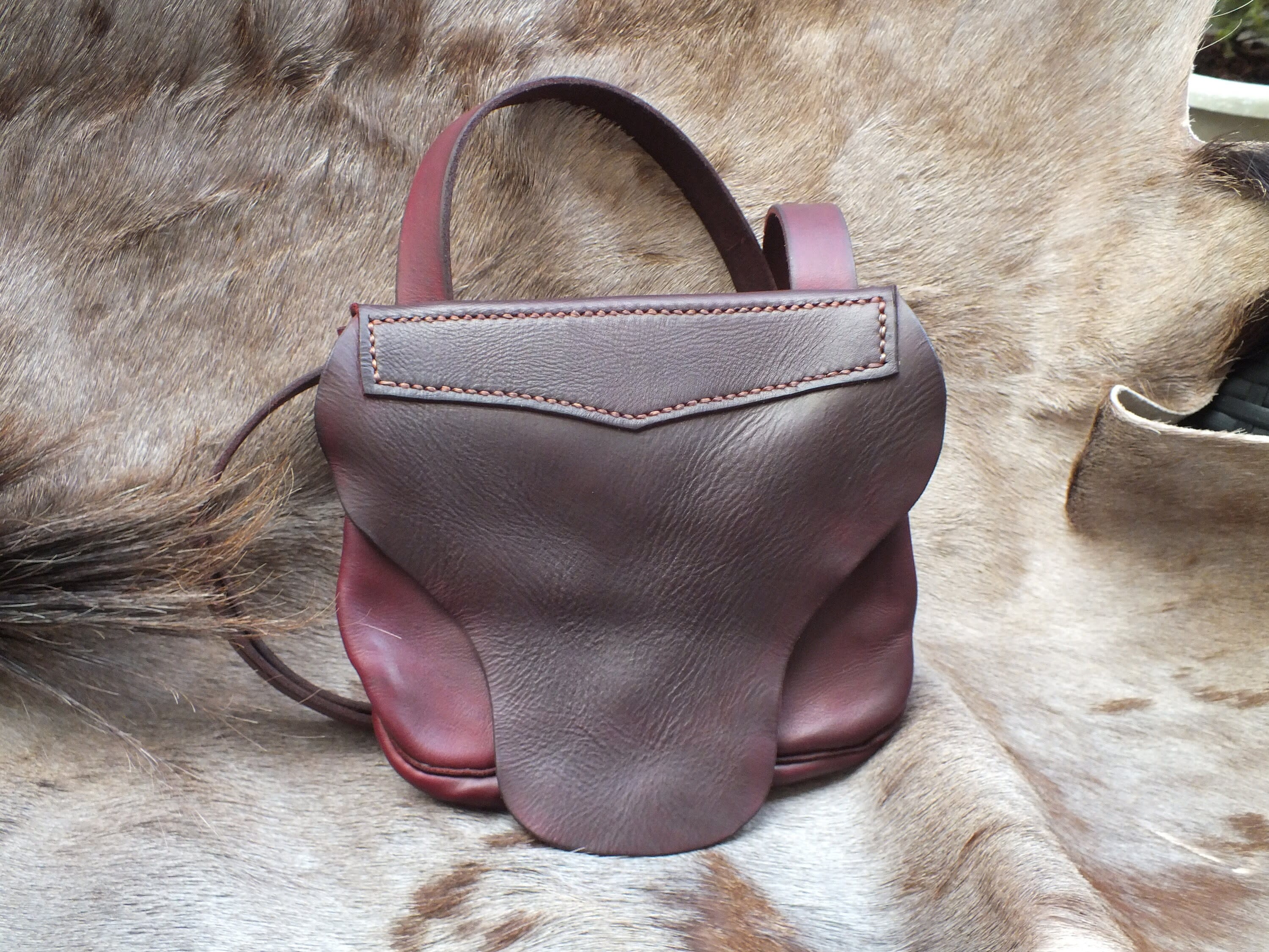 Beaver Tail Black Powder Shooting Pouch #Larp #Reeactment #Arthur ...