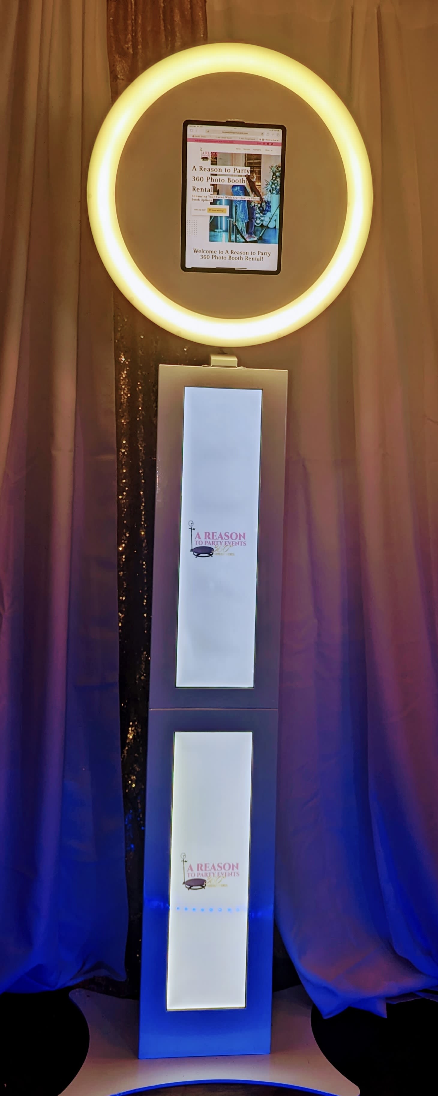 Digital Selfie Photo Booth - Photo Booth Rental Services - A Reason to ...