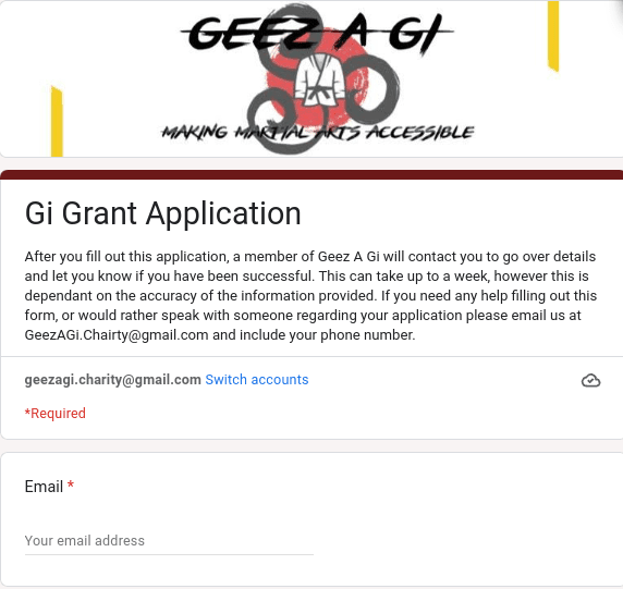 Online Application Form - ‎ Applications NOW OPEN - Geez a Gi - Non ...