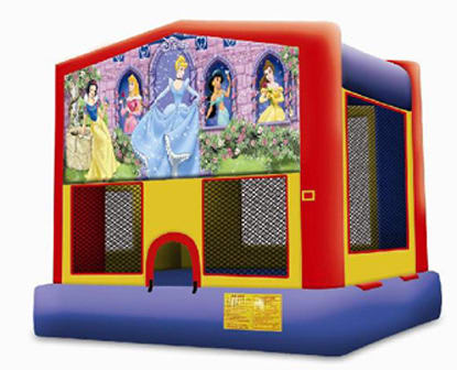Disney Princess Moonwalk - Inflatable - Bounce Houses - Bounce Brothers ...