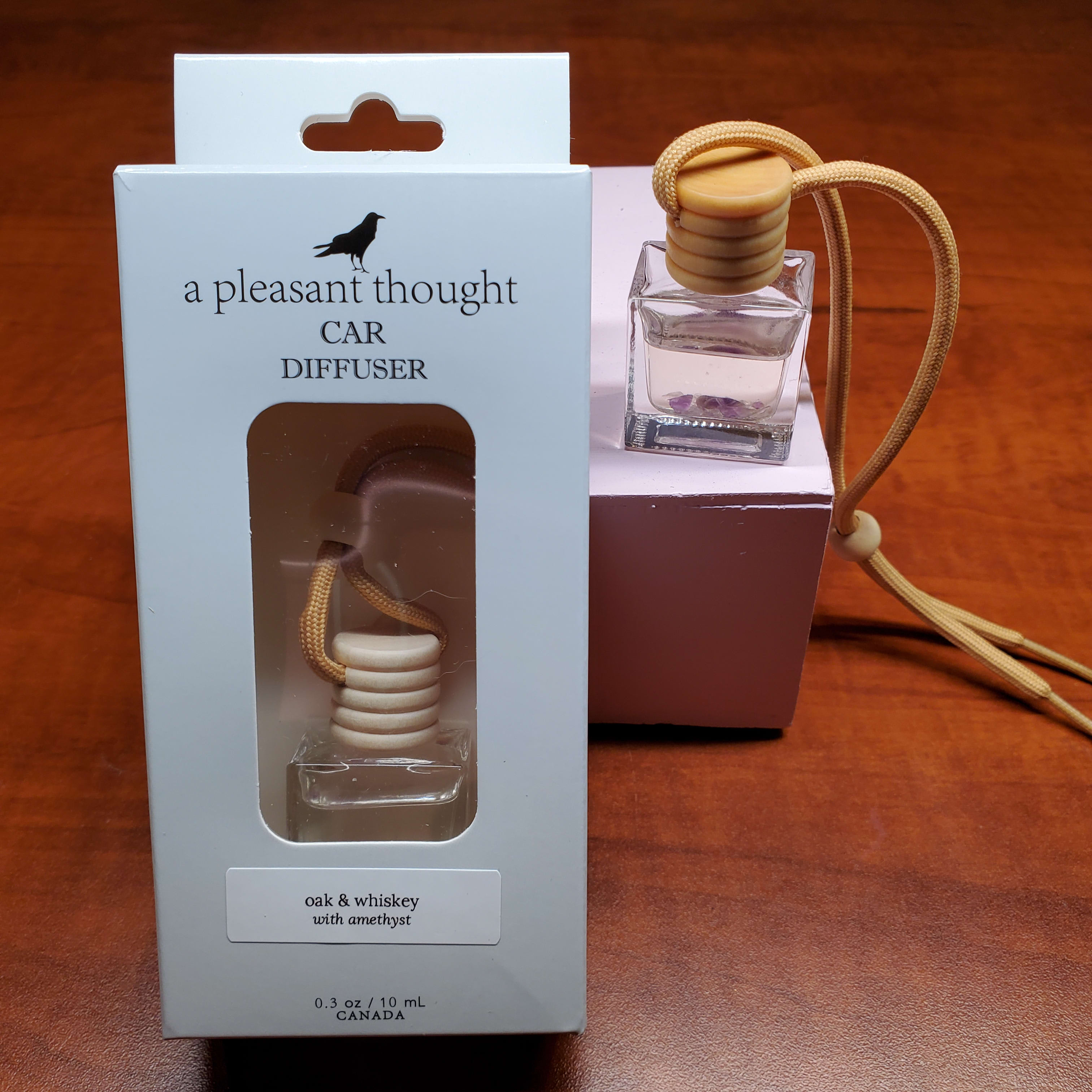 Oak & Whiskey car diffuser - Amethyst crystals car diffusers - Fairy ...
