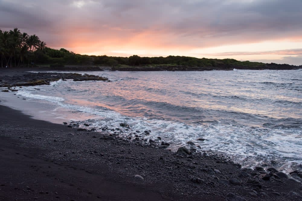 Kalapana Black Sand Beach - Personalized Cultural Tours - Pomai ...