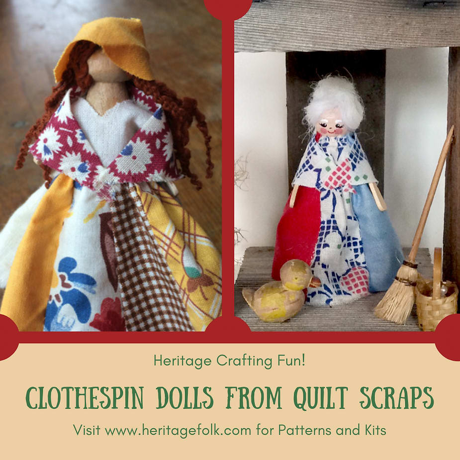 Feed Sack Quilt Doll - Dolls Available Only at Knappton Cove Heritage ...