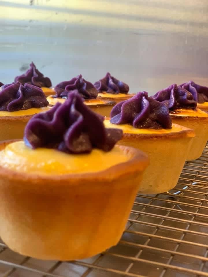 Hokkaido Purple Yam-Cheese tarts - Tarts & Pies - High Altitude ...