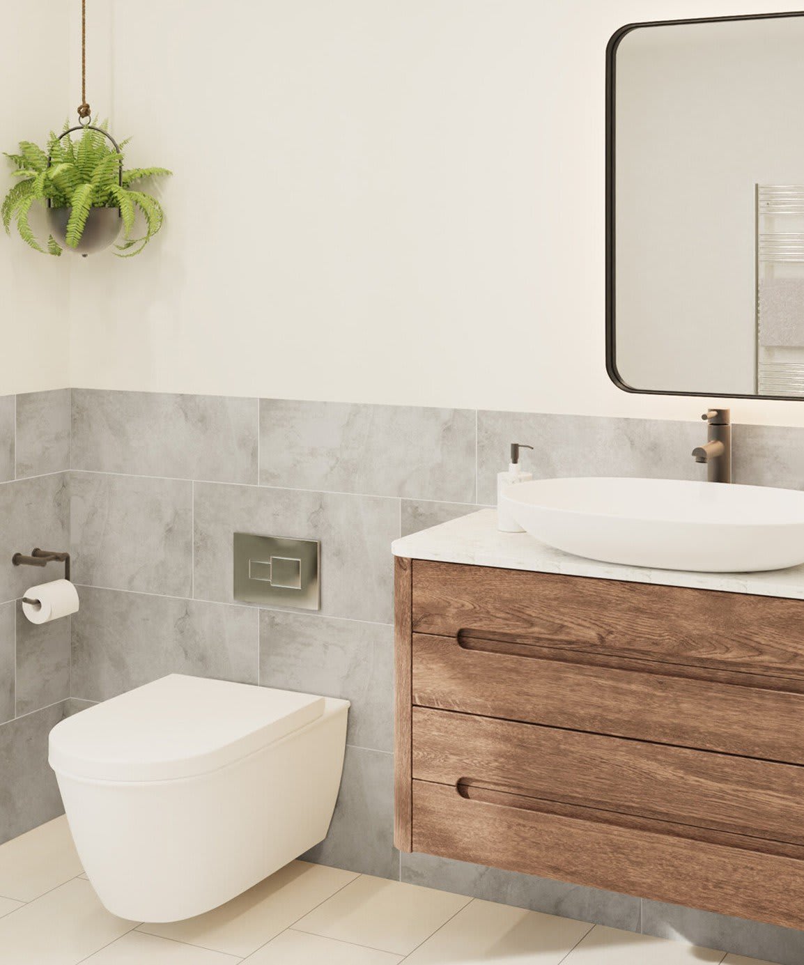 STaunton Cliff Tile - White Tiles