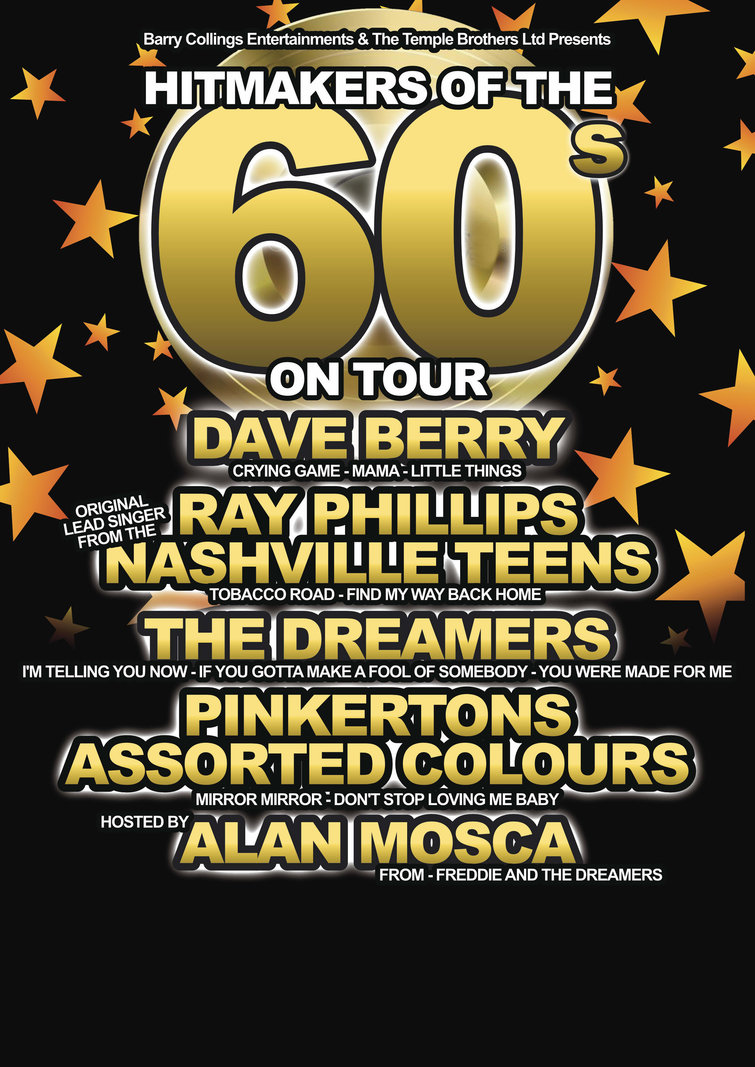 60's Hitmakers Show - Shows - The Dreamers | 60's Musicians in Heanor