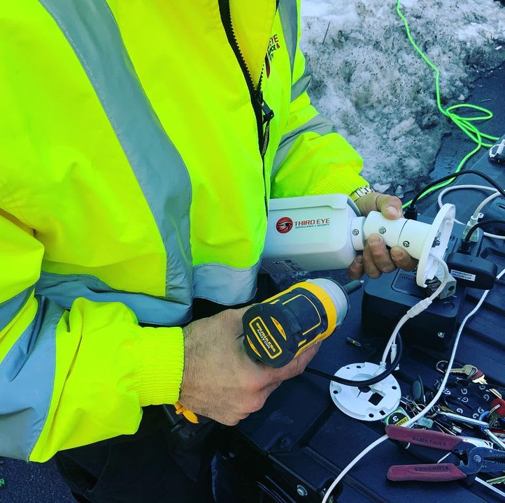 Temporary / Permanent Surveillance Systems for Construction Sites