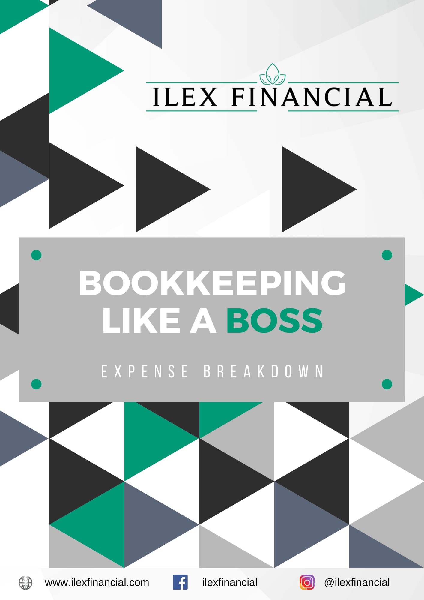 Bookkeeping Like a Boss - Bookkeeping Course - ILEX Financial ...