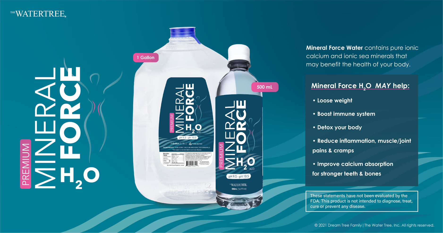 Premium Mineral Force Water - Specialty Water - Water Tree Waco | Waco ...