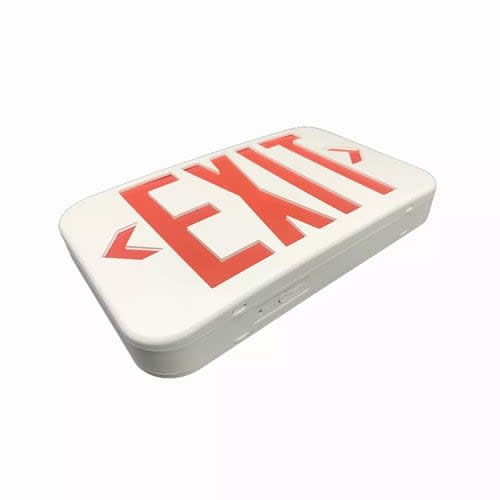 LED Exit Sign – RED - LED Exit Signs - Super Tech Energy - LED Lighting ...