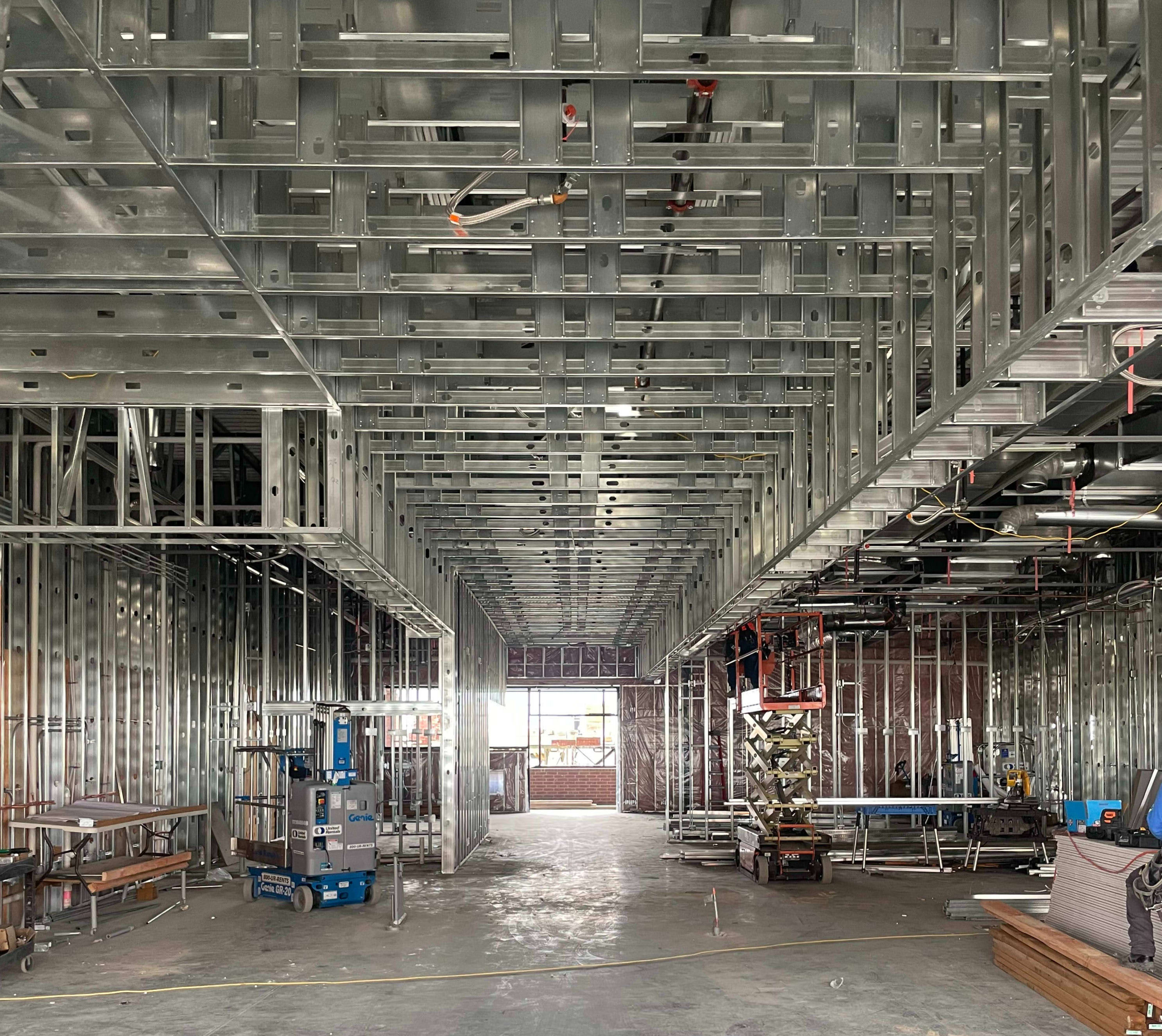 Metal Stud Framing - Construction Contractor Services - Castillo ...