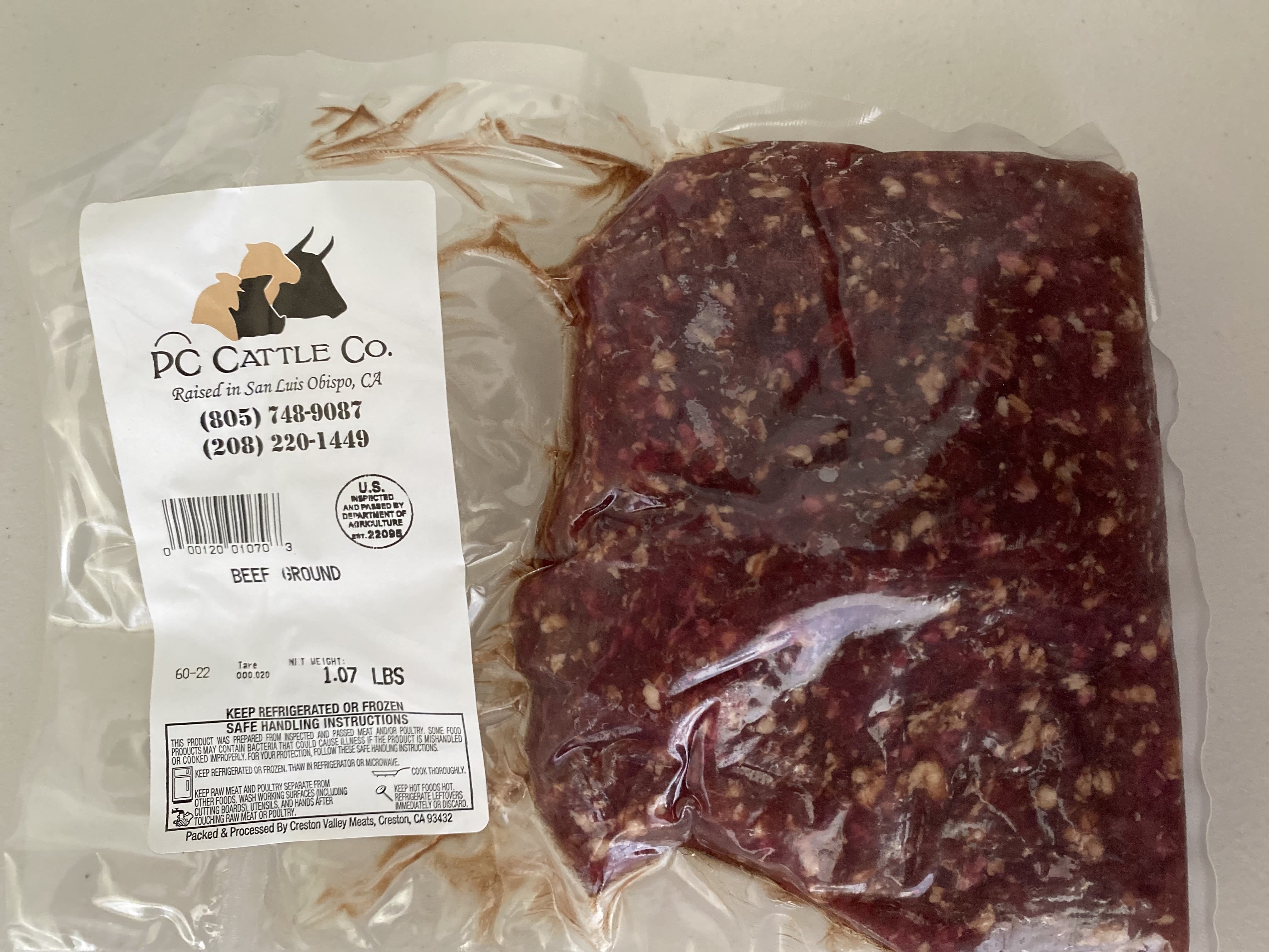 Beef Ground - Beef - PC Cattle Co - Meat Business in San Luis Obispo