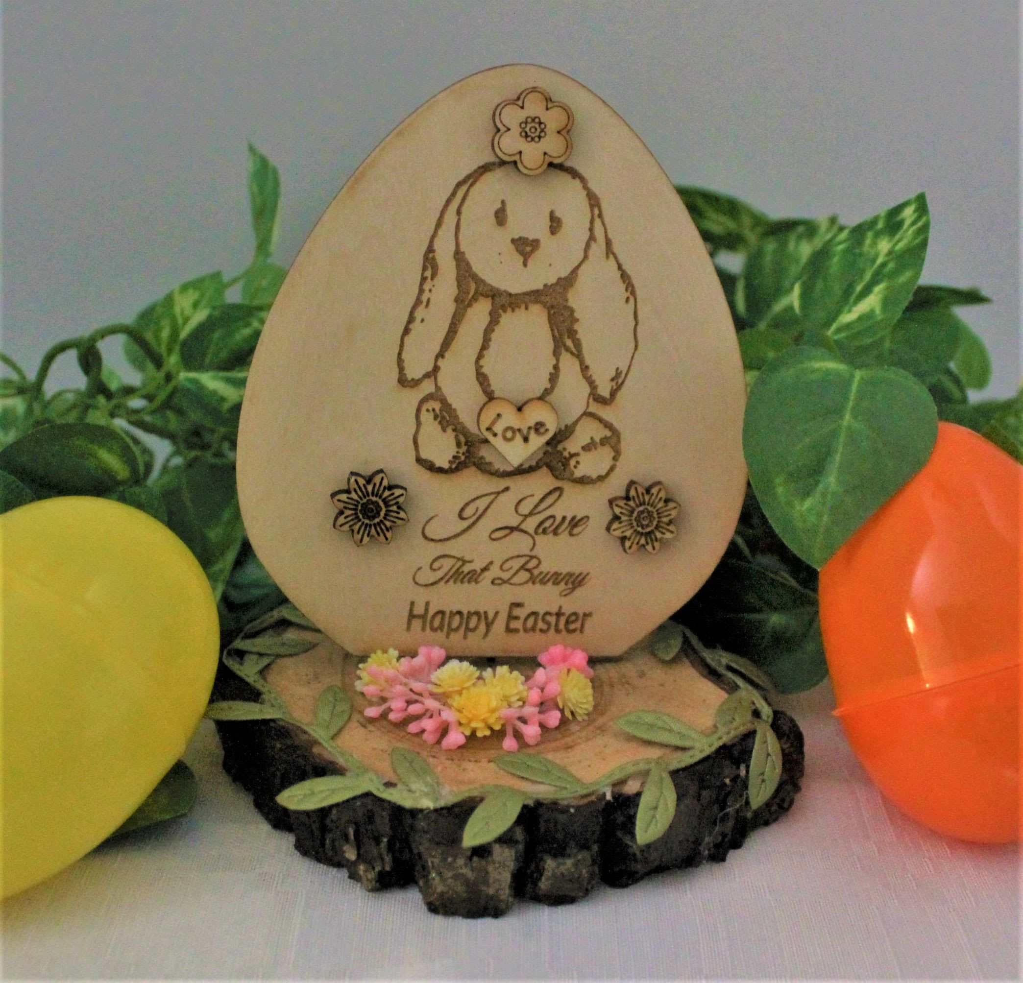 Easter Bunny Display B - Easter - Piddle Craft | Unique Customized ...