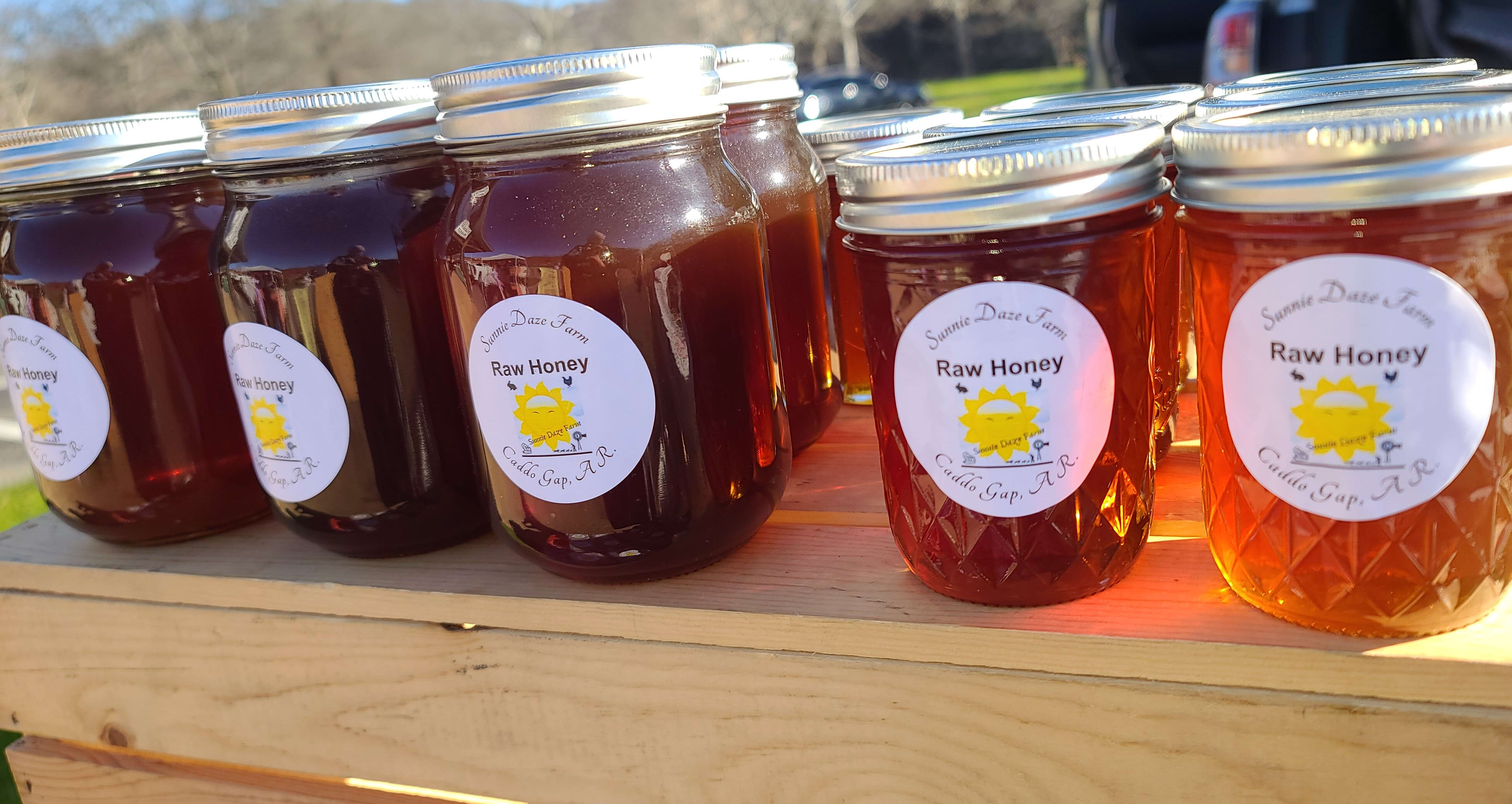 Raw Honey Pint - Farm Fresh Items - Natural Regenerative Farm in Caddo ...