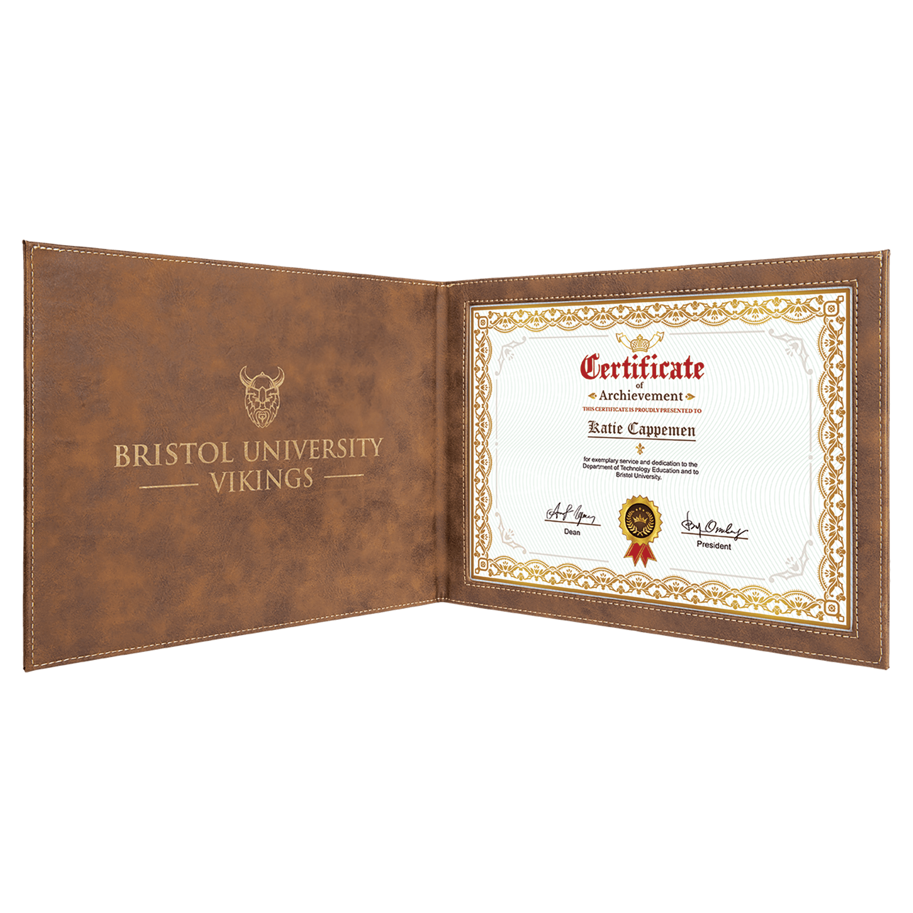 Certificate Holder - Pad-Pen/Cert. Holders - BAR Engraving & Woodworks ...