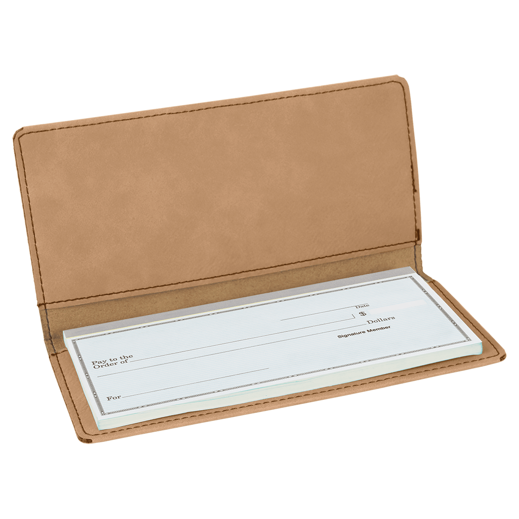 Leatherette Checkbook Covers - Wallets/Clips/Covers - BAR Engraving ...