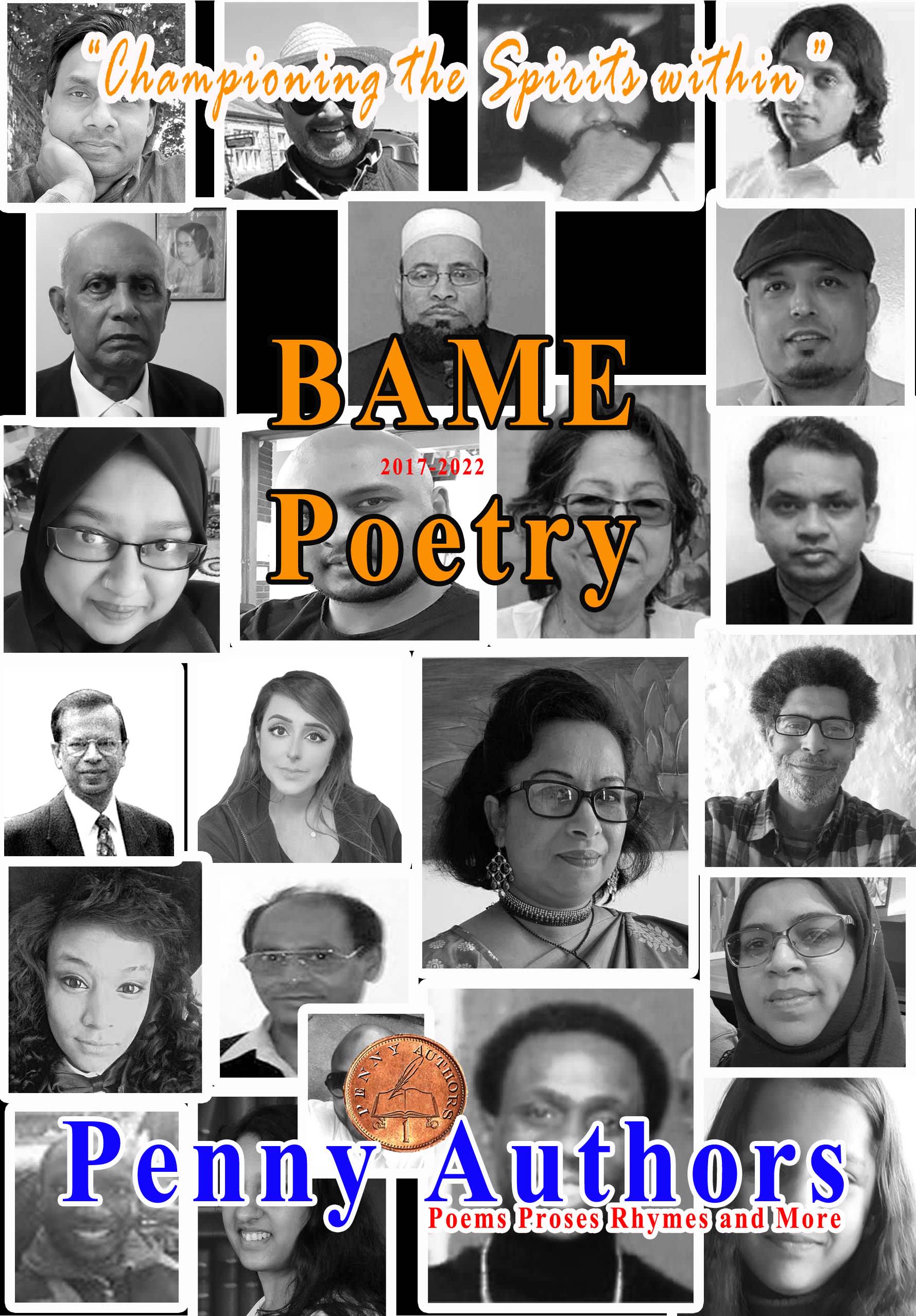 BAME Poetry - Penny Authors - MA Publisher | Book Publisher in Penzance