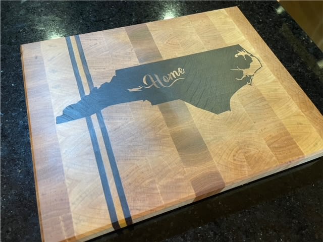 End Grain Cutting Boards & Custom Inlays - Cutting Boards - Precision ...