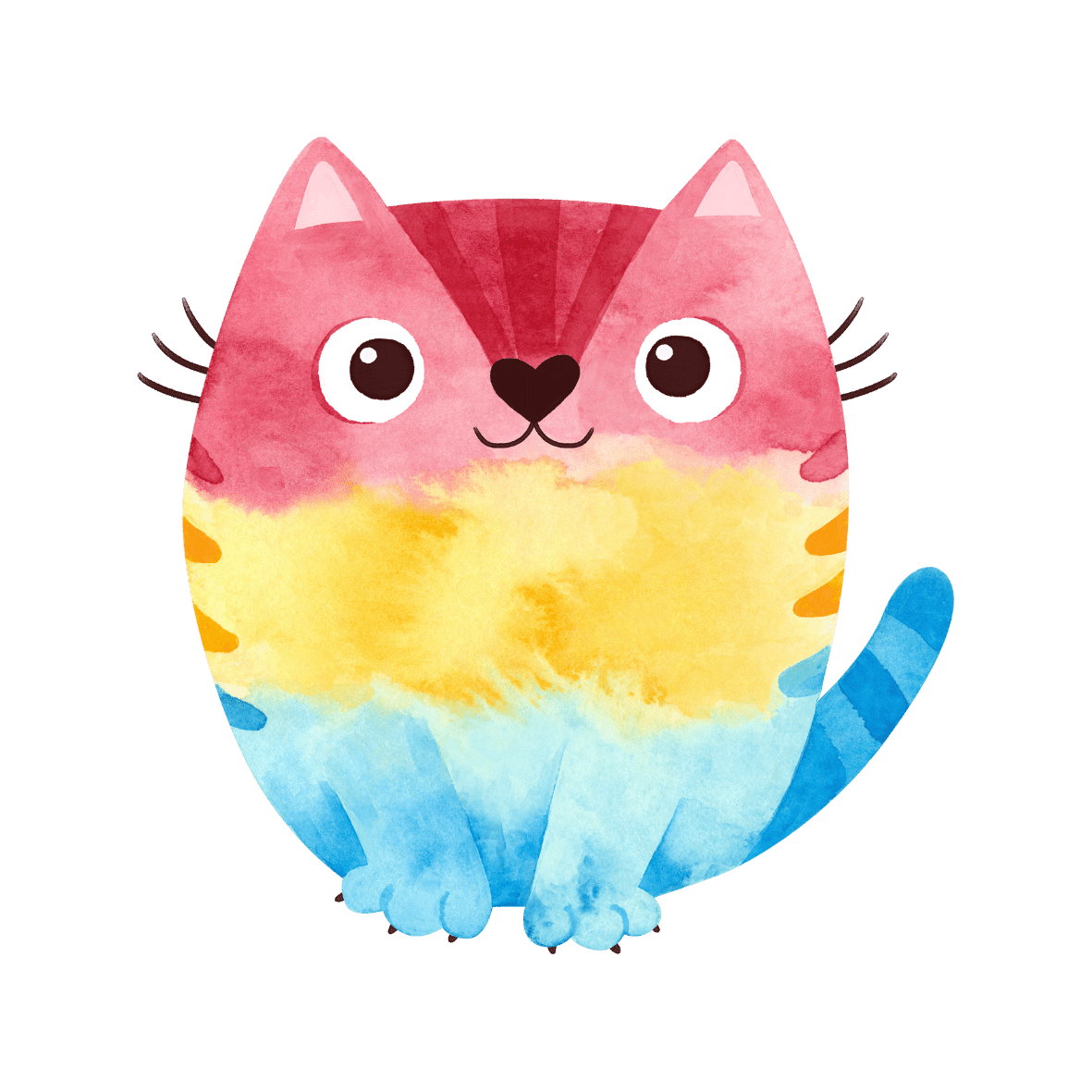 Pansexual Pride Sticker - LGBTQ Pride - Love Stickers UK | Handmade ...