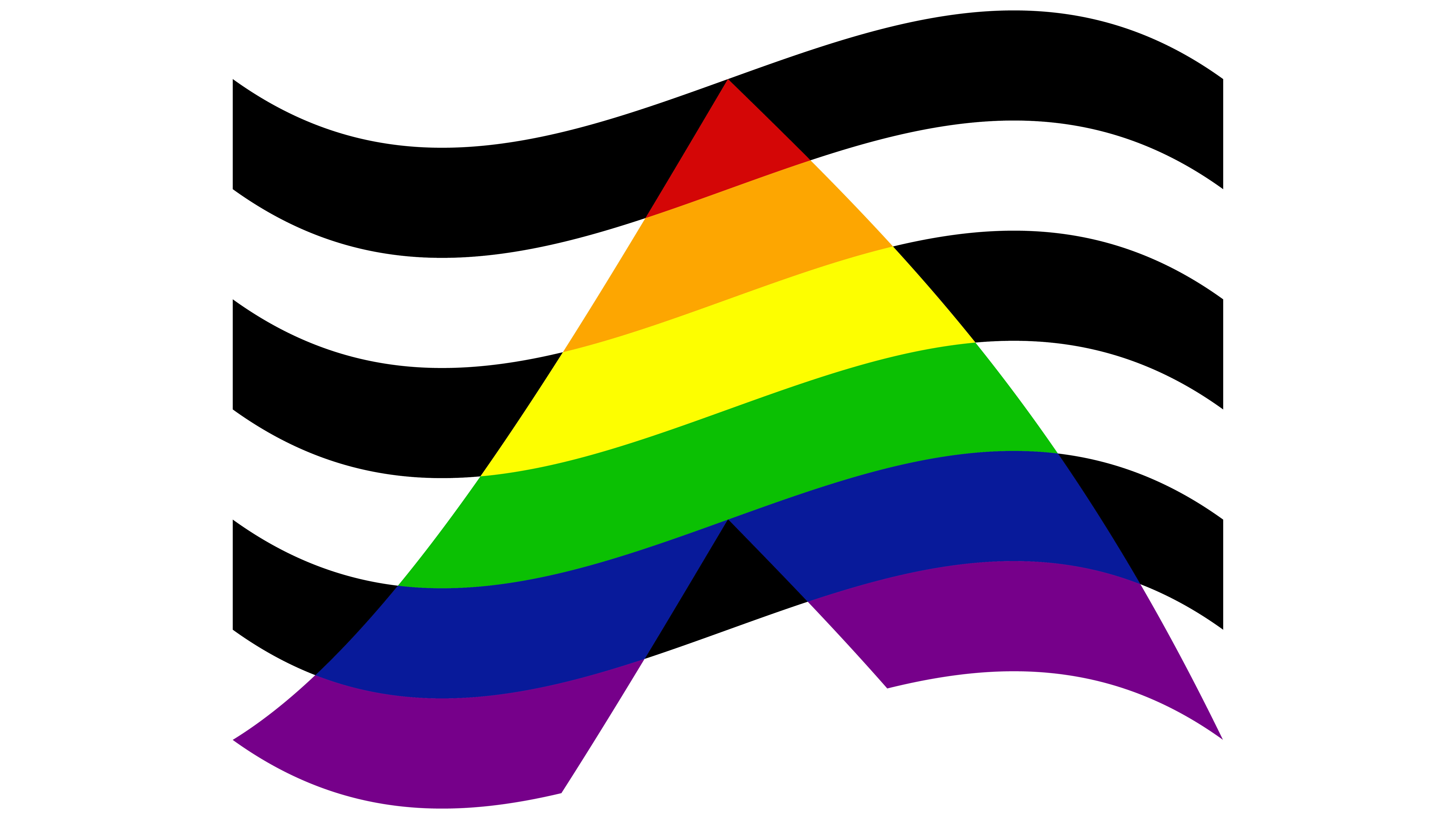 Straight Ally Pride Flag Sticker - LGBTQ Pride - Love Stickers UK ...