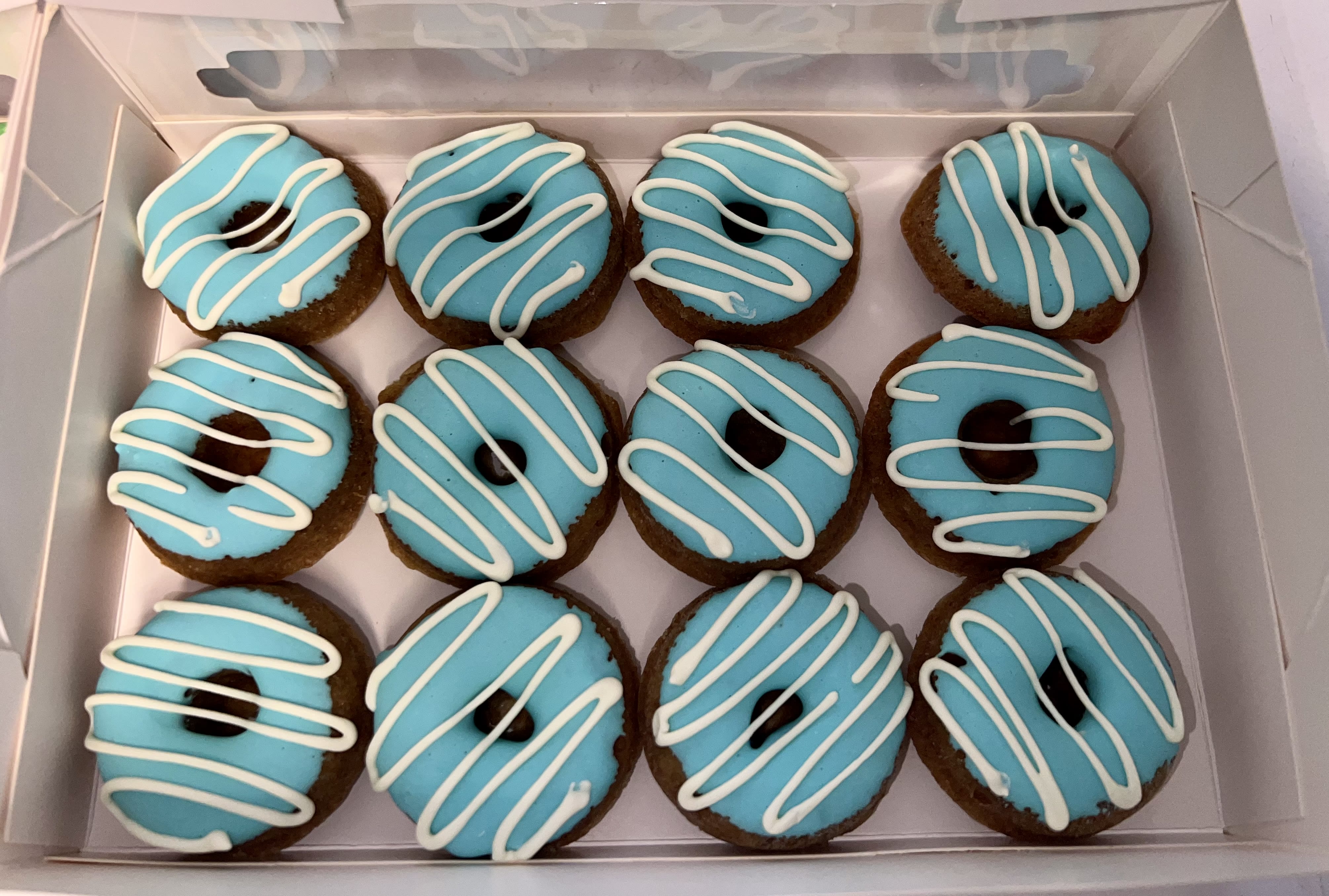 Dozen Mini Donuts - Doggie Donuts - It’s Just Puppy Love - Custom Pet ...