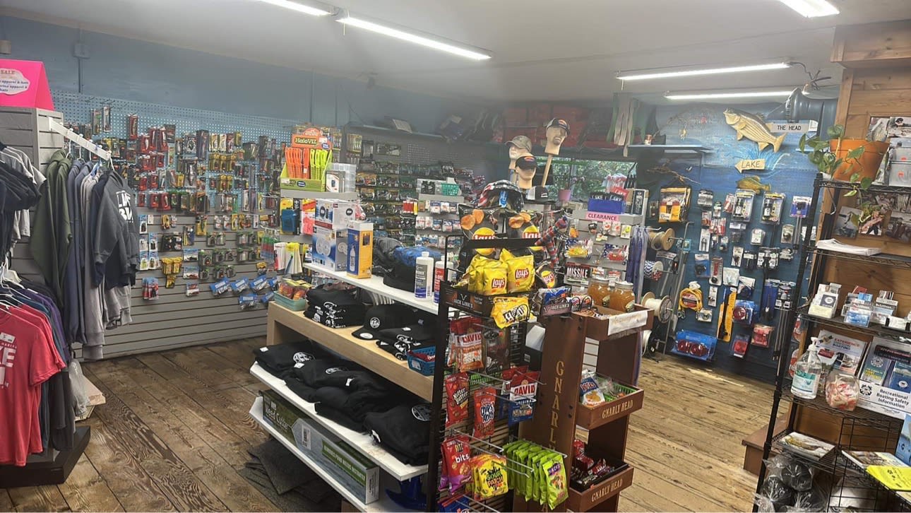 Convenience Store/Fishing Tackle & Bait - Lakeside Marina, Repair ...
