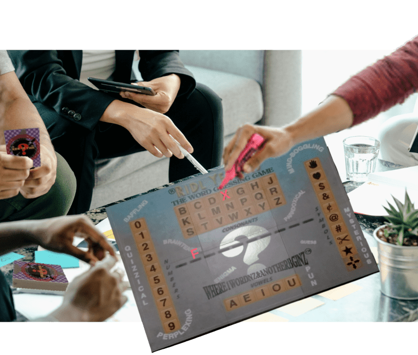 Ridl by Ridl | Board Games Development & Graphic Design | National City