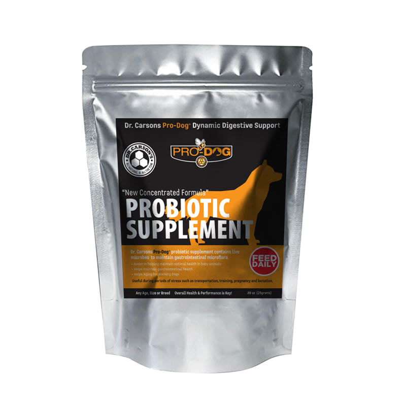 PRO-DOG® Probiotic Supplement - Products for Dogs - Dr. Carson's All ...