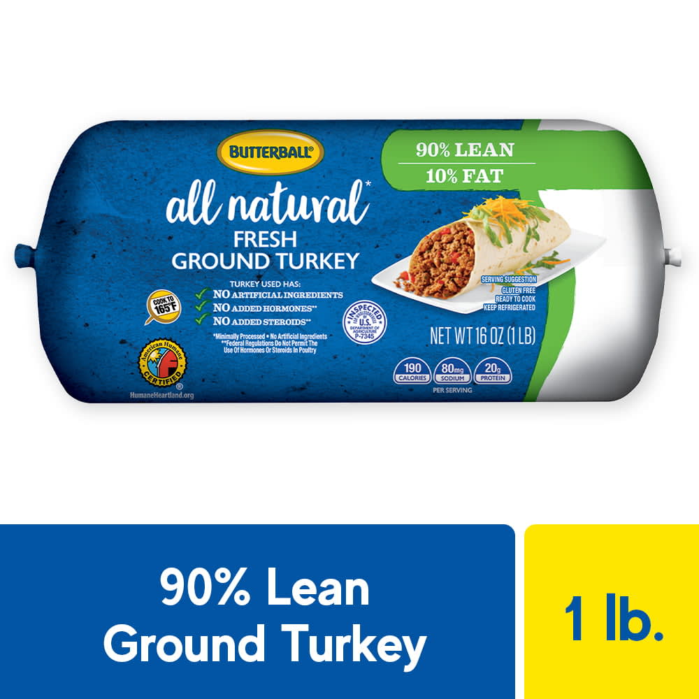 Save On Butterball Fresh Ground Turkey Lean All Natural, 52% OFF