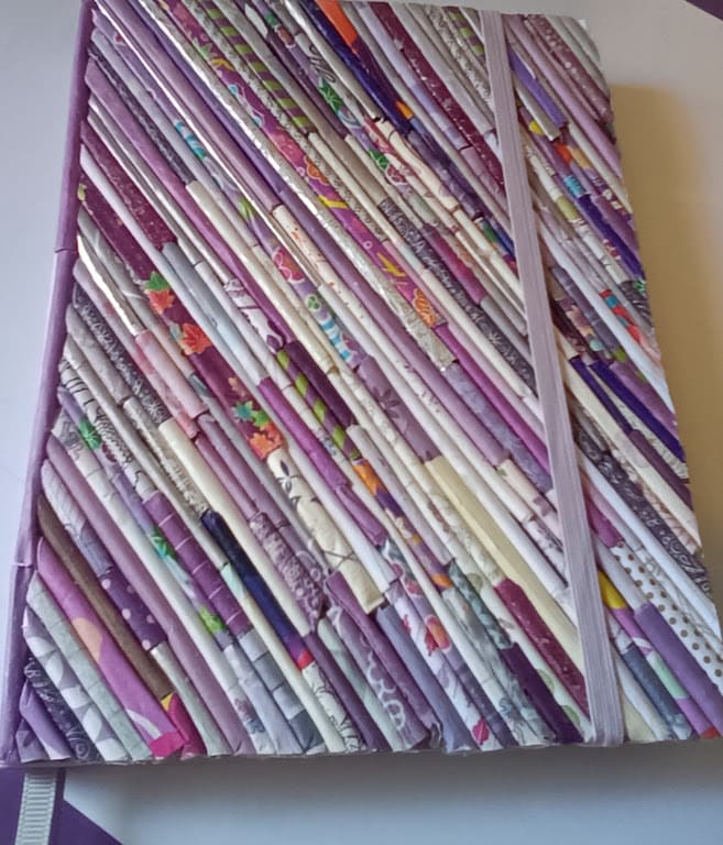 Rolled Paper Covered Books (Unlined pages) - Rolled Paper Creations ...