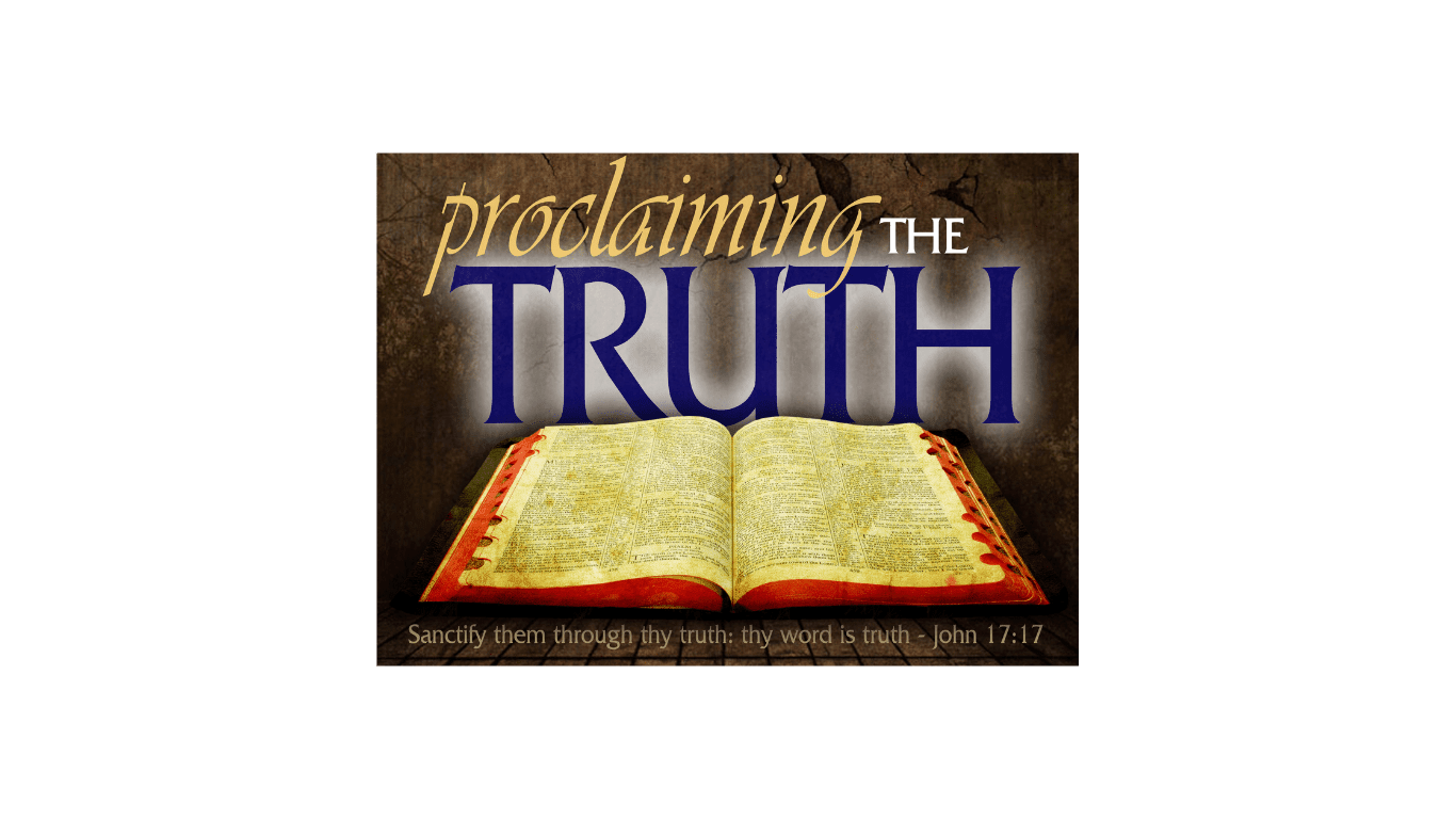Proclaiming the Truth with Words of Encouragement! - Ministry in ...