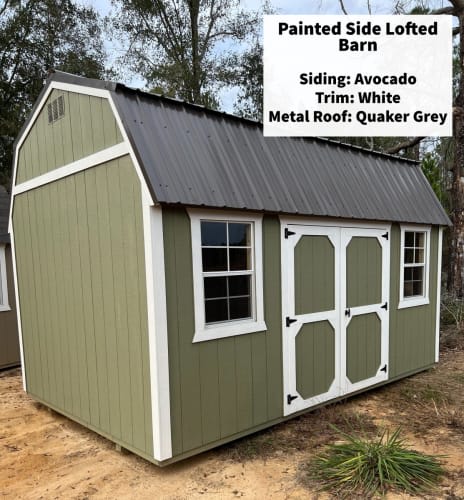 SIDE LOFT BARN - Portable Buildings - 301 Legacy Auto LLC | High ...