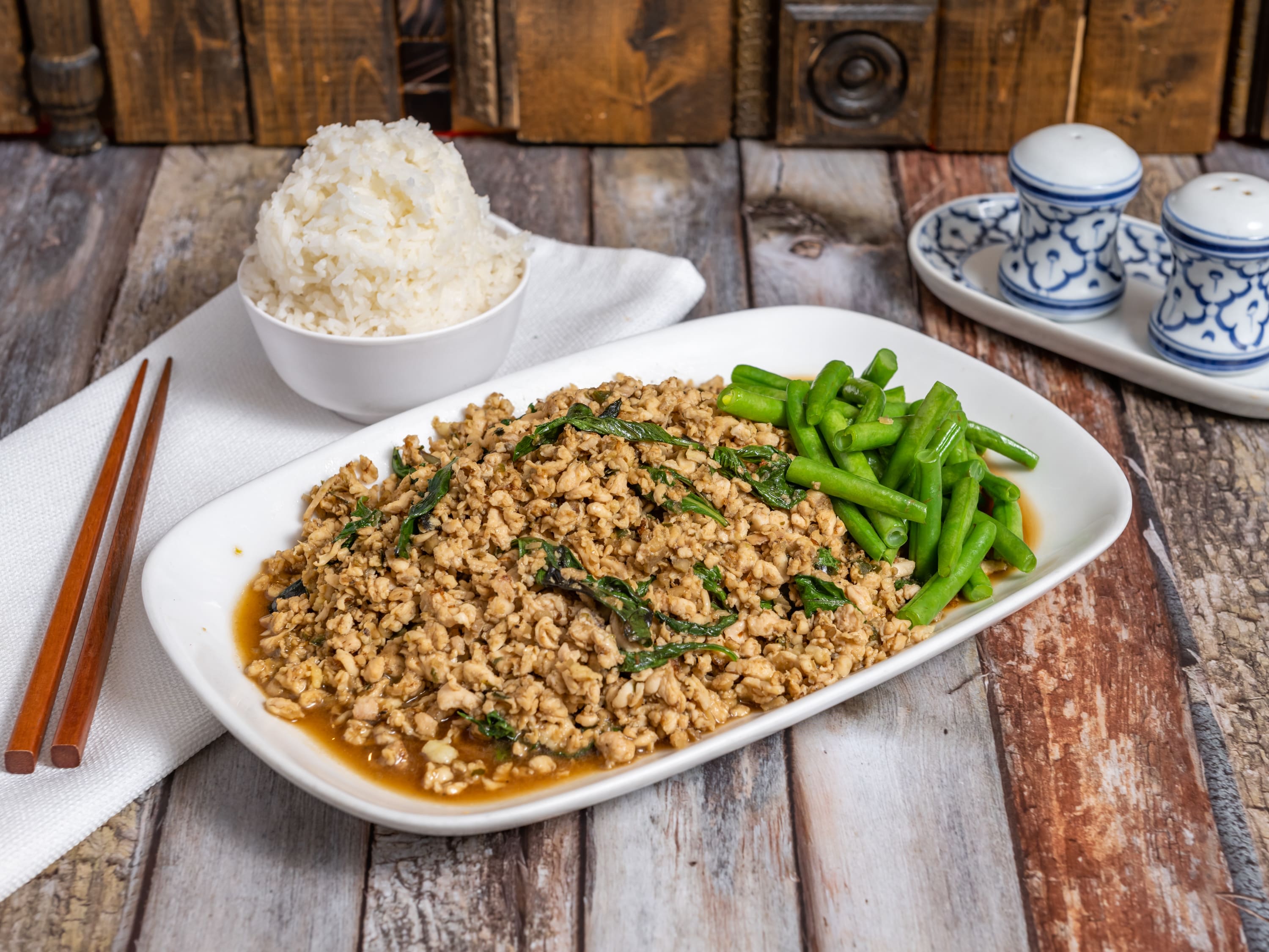CHICKEN KORAT - HOUSE SPECIALTIES - Thai Luang Restaurant, Inc | Thai ...