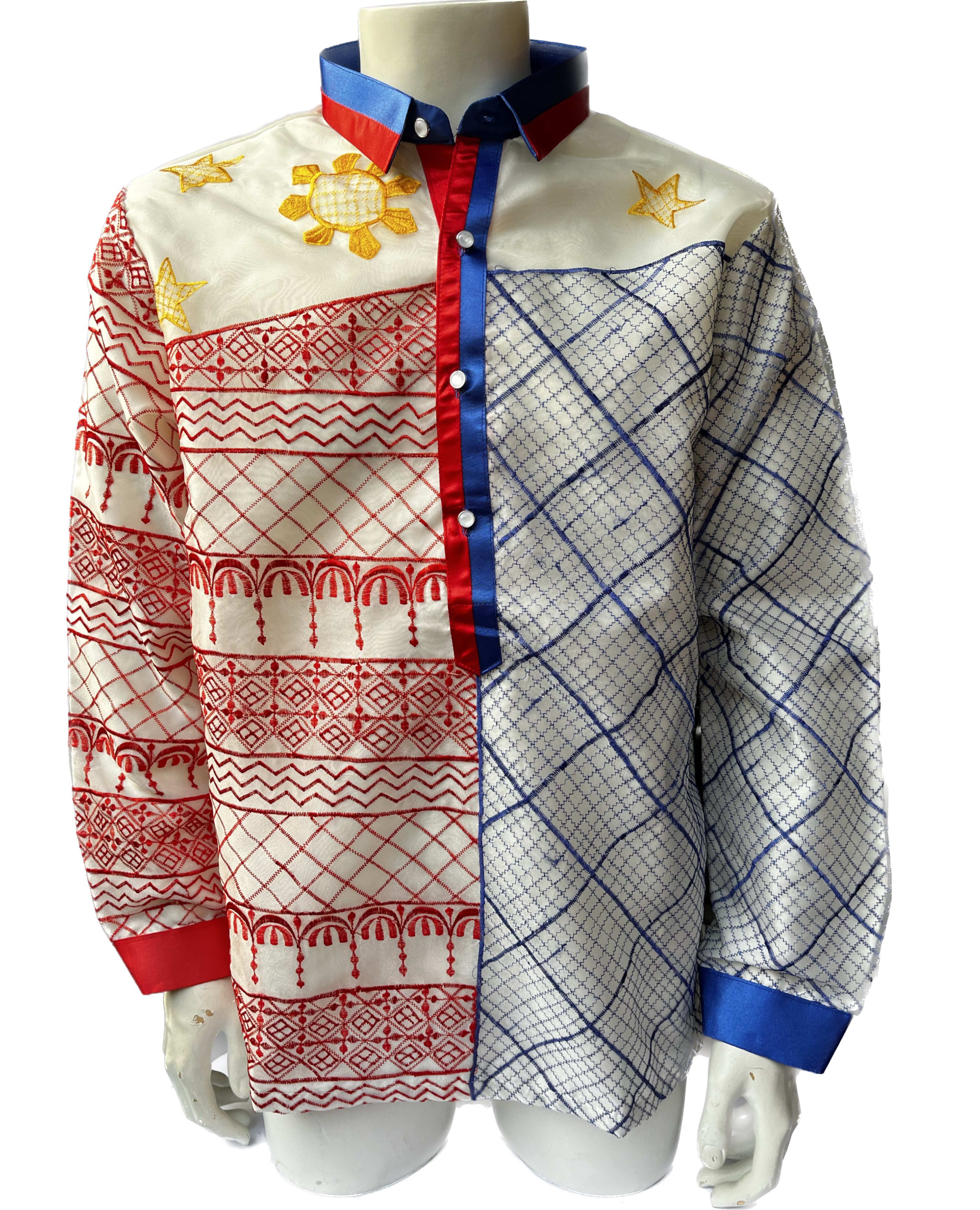 Philippines Flag Barong - Barong - GCG International Team LLC ...