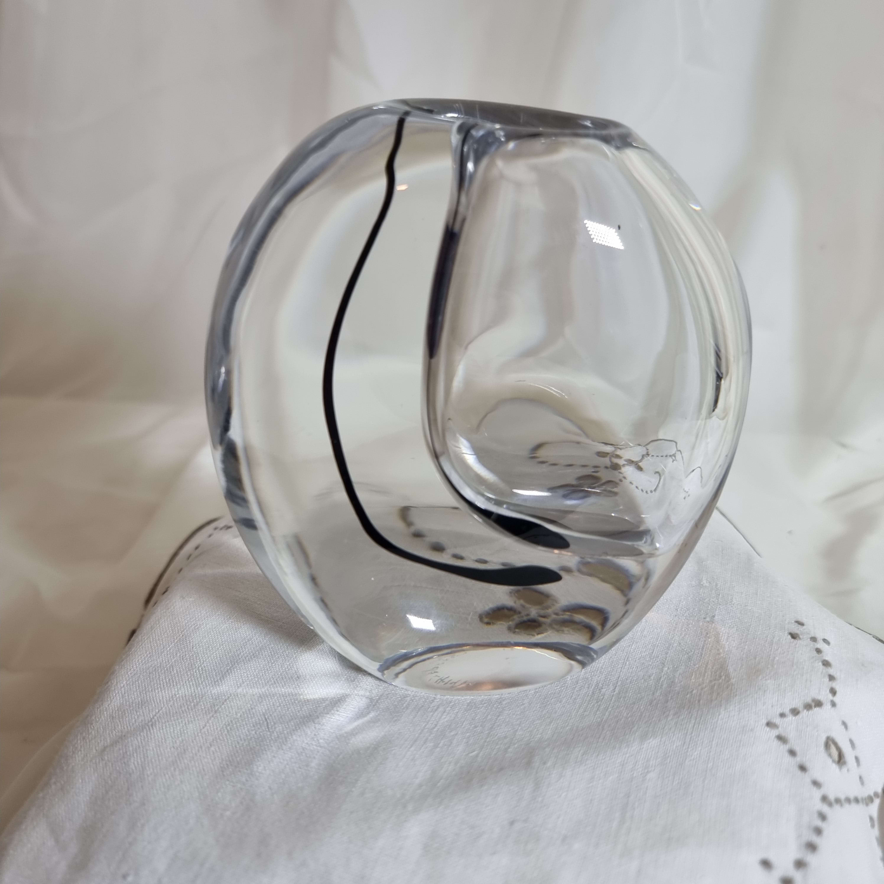 Rare Vicke Lindstrand 'Contour' Vase - CLICK GLASSWARE - Click Antiques ...