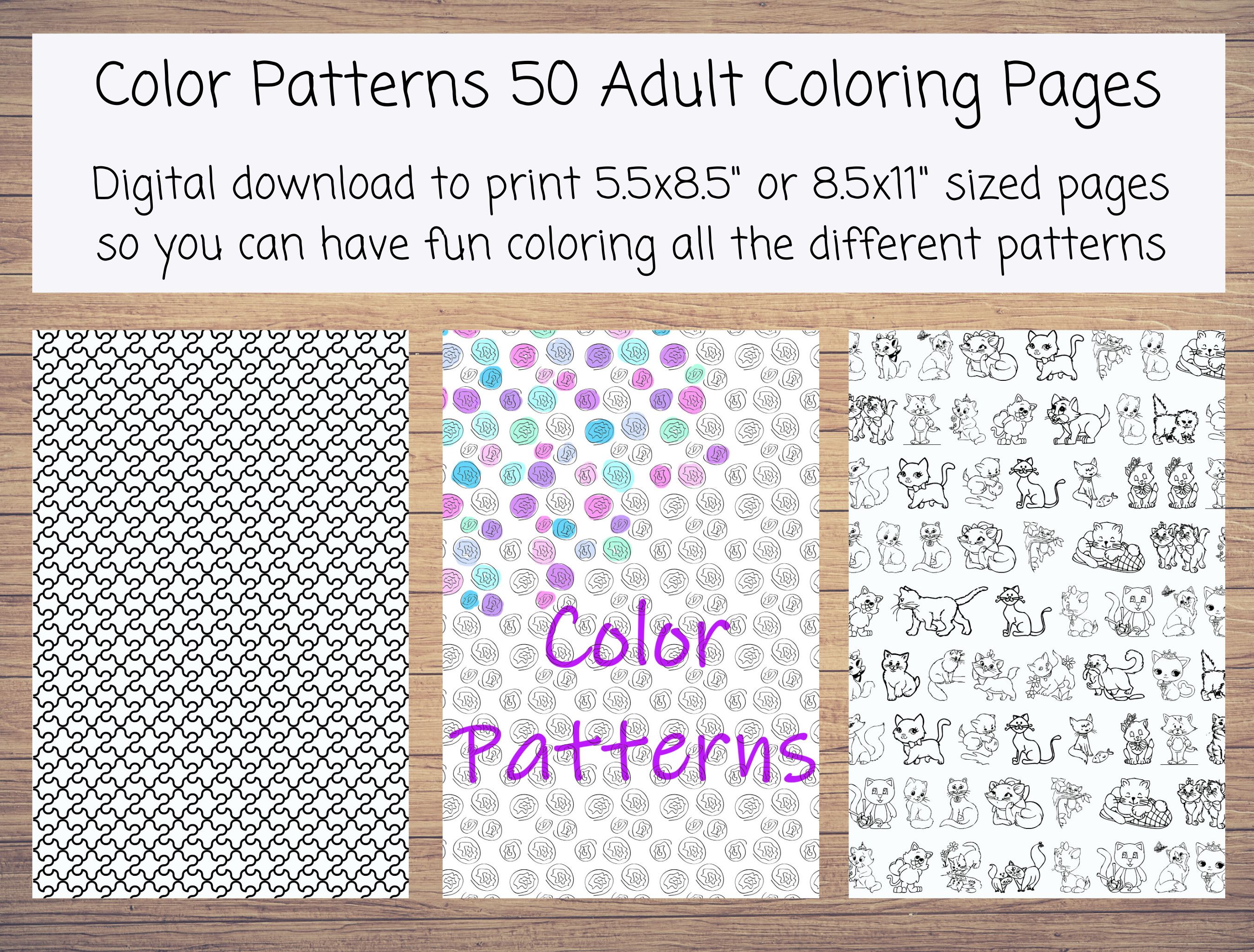 Coloring Patterns Printable Pages - Coloring Pages - Tamara L Adams ...