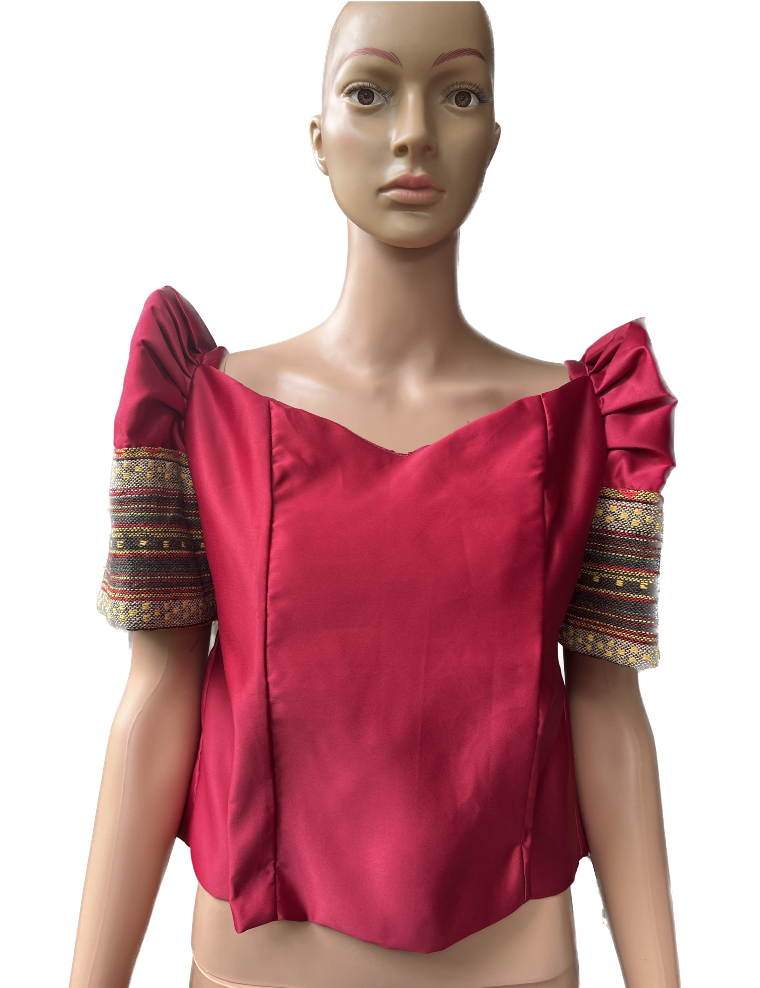 Ifugao style Filipiniana Blouse - Filipiniana Blouse - GCG ...