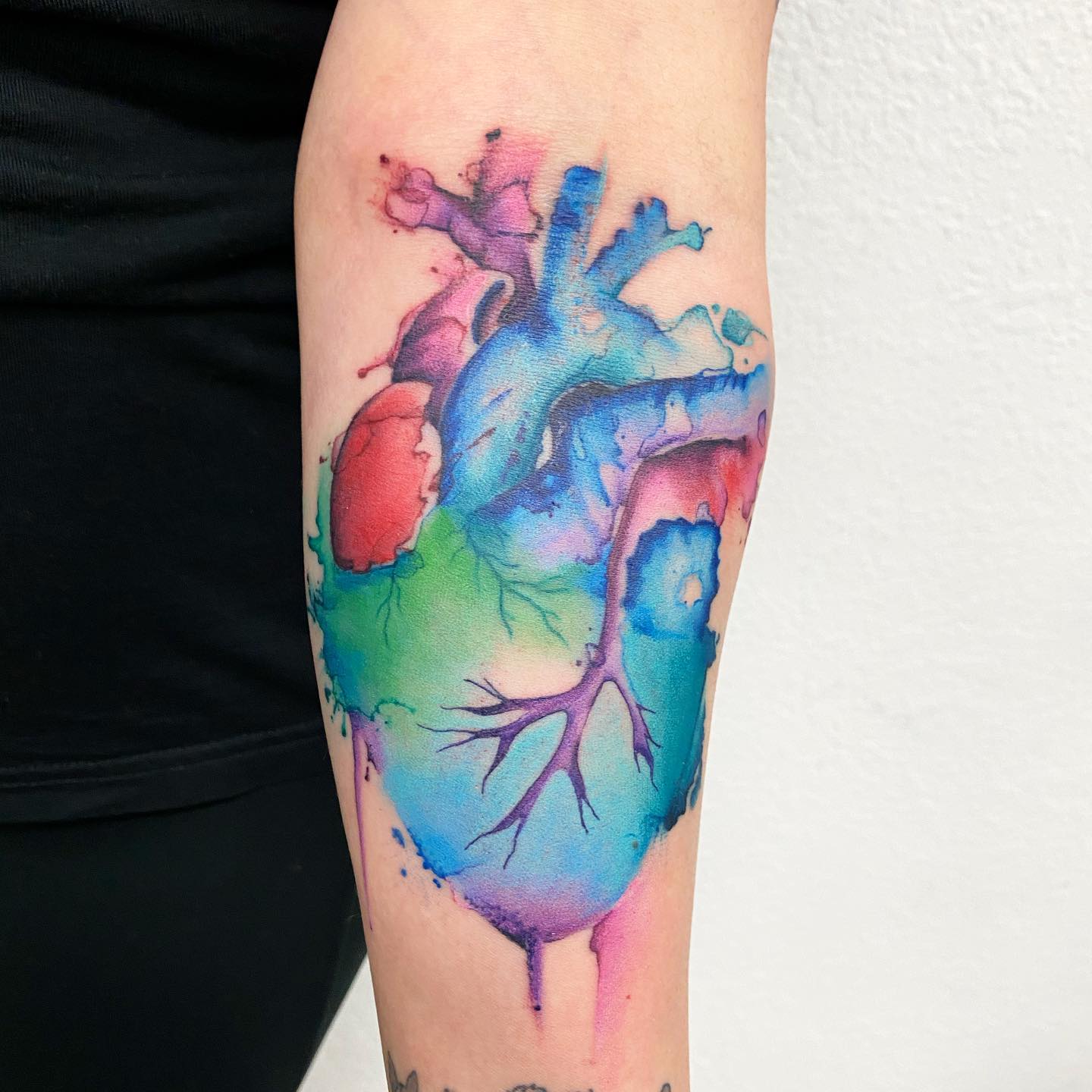Watercolor Abstract Tattoos - Tattoo Artistry - Trina Tattoo LLC ...
