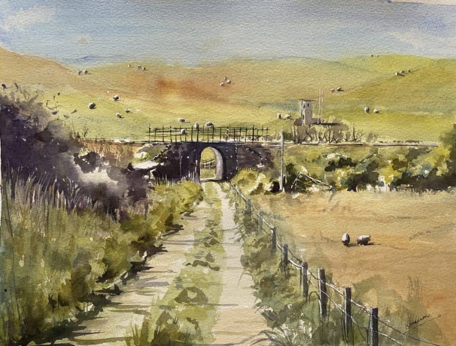 Idyllic Wales - Landscapes - Kusum Shabong Art | Artist | Reading