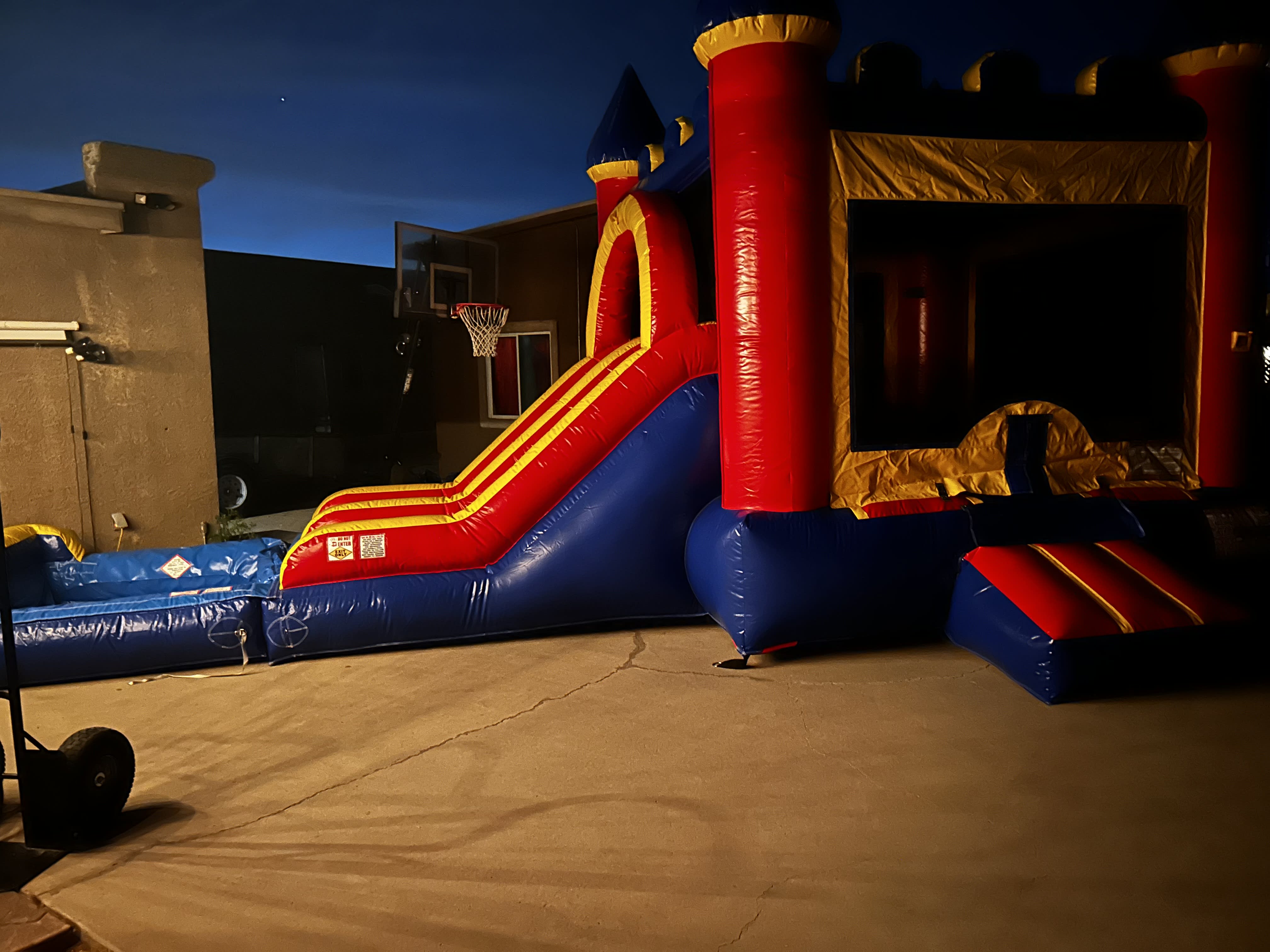 Castle combo 2 with pool - Waterslide Rentals - AJ's Jumping Balloons ...