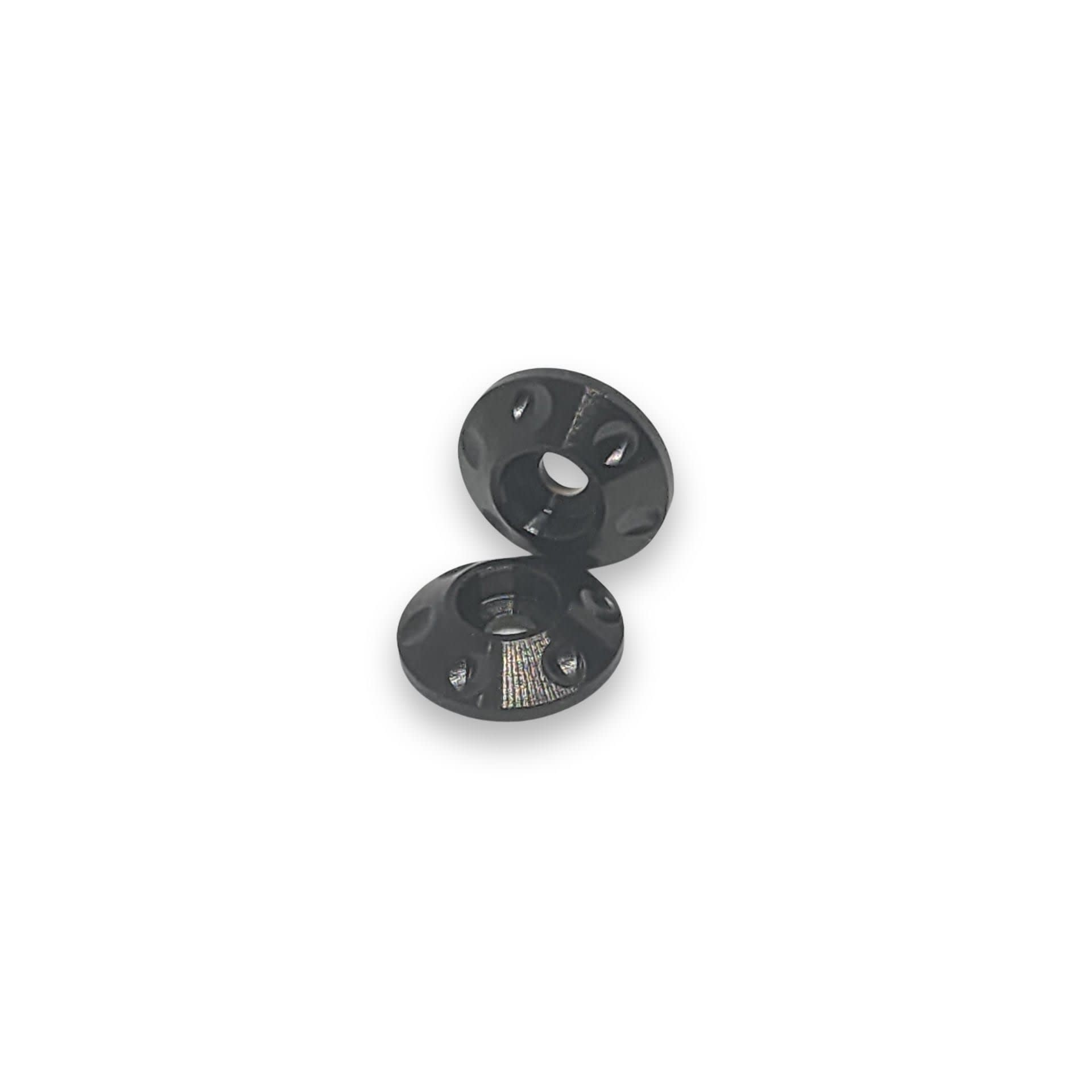 Titanium Wing Button Black (2pcs) - Wheel nuts / Wing screw - RC Racing ...