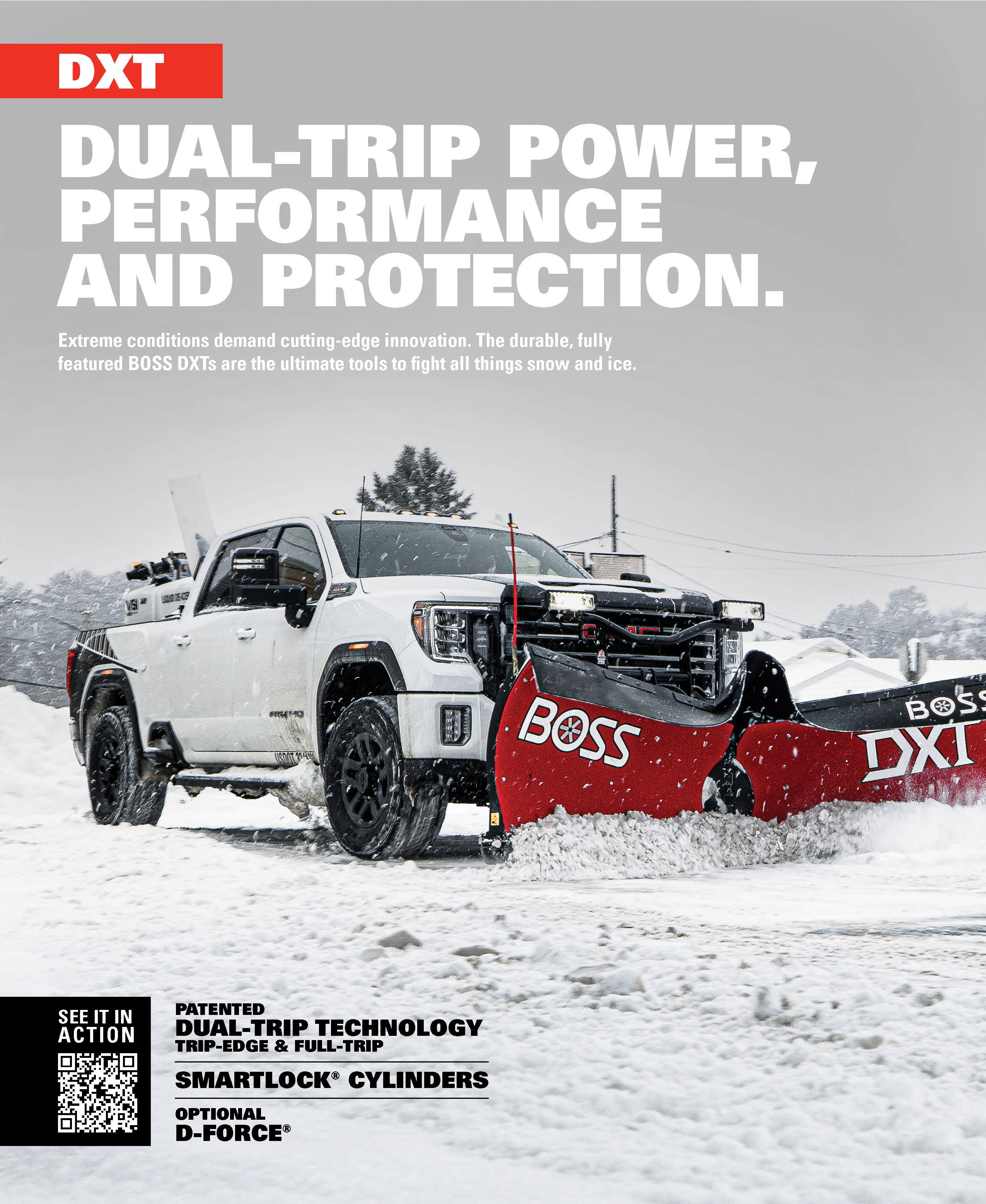 Boss DXT V-Plow - Boss Truck Equipment - Dave's Service Center | Snow ...