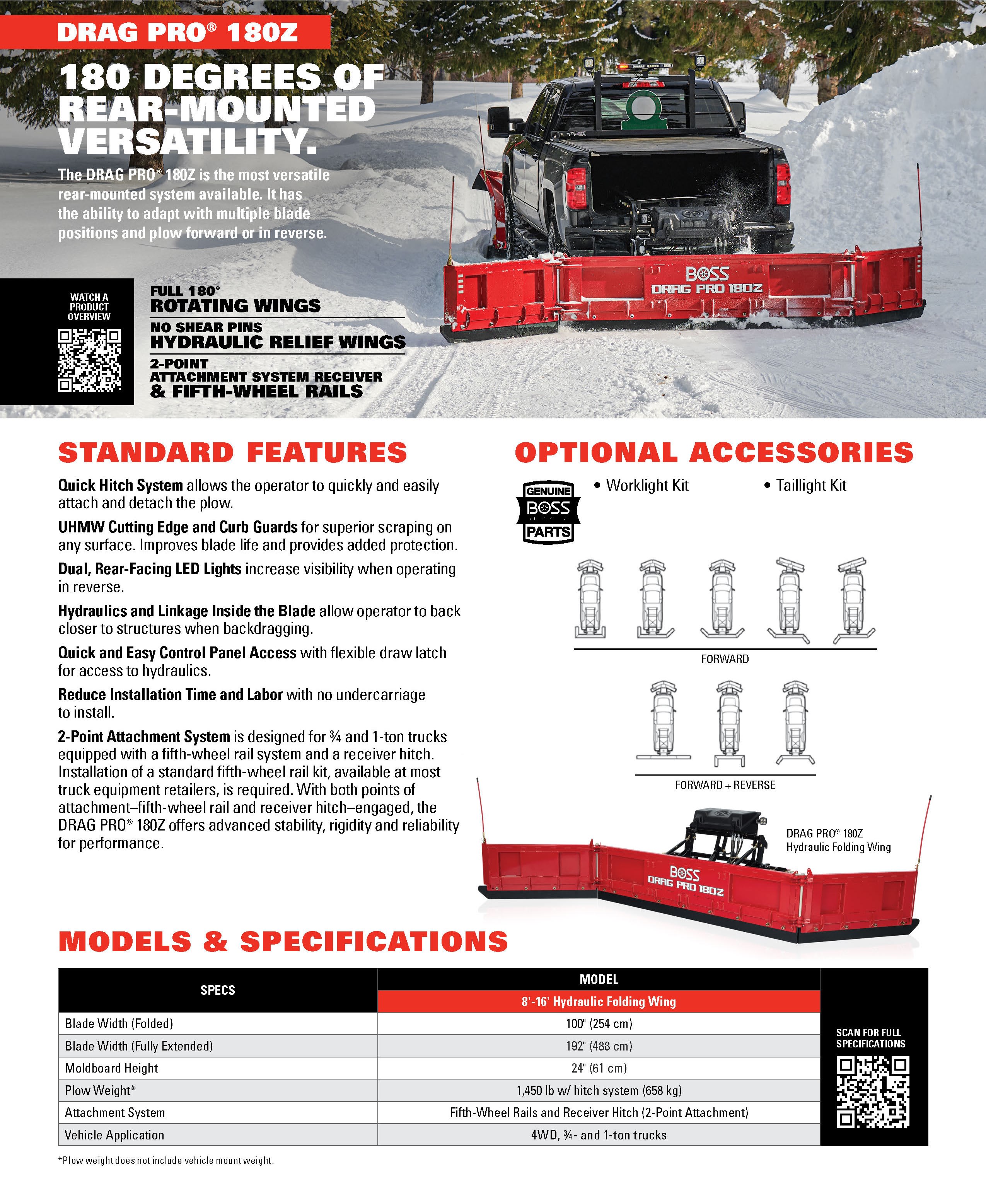 Boss Drag Pro 180Z - Boss Truck Equipment - Dave's Service Center ...